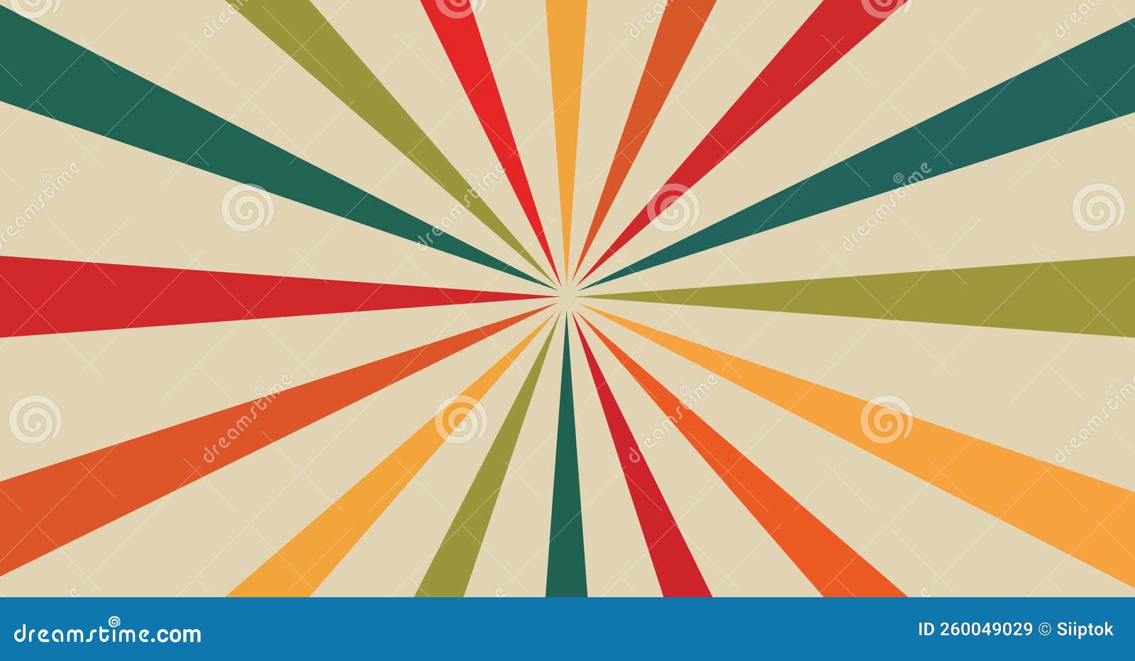 Colorful Background Radiating Light from the Center Stock Illustration ...