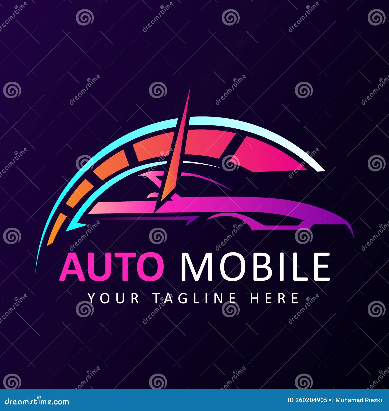 Logo Speedometer Gear Needles Cartoon Vector | CartoonDealer.com #191101249