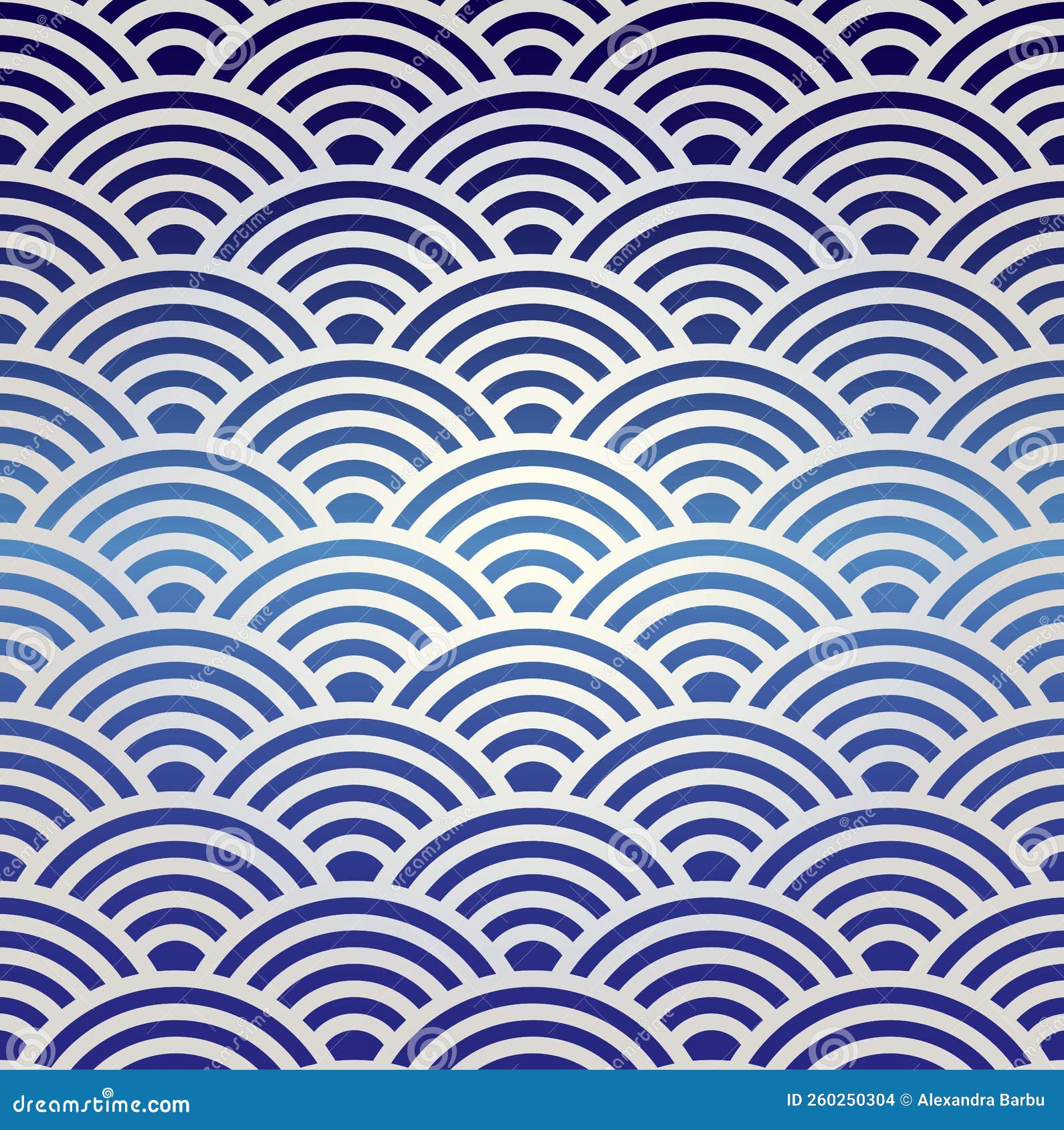 Water Waves Geometric Seamless Repetitive Vector Pattern Texture Stock ...