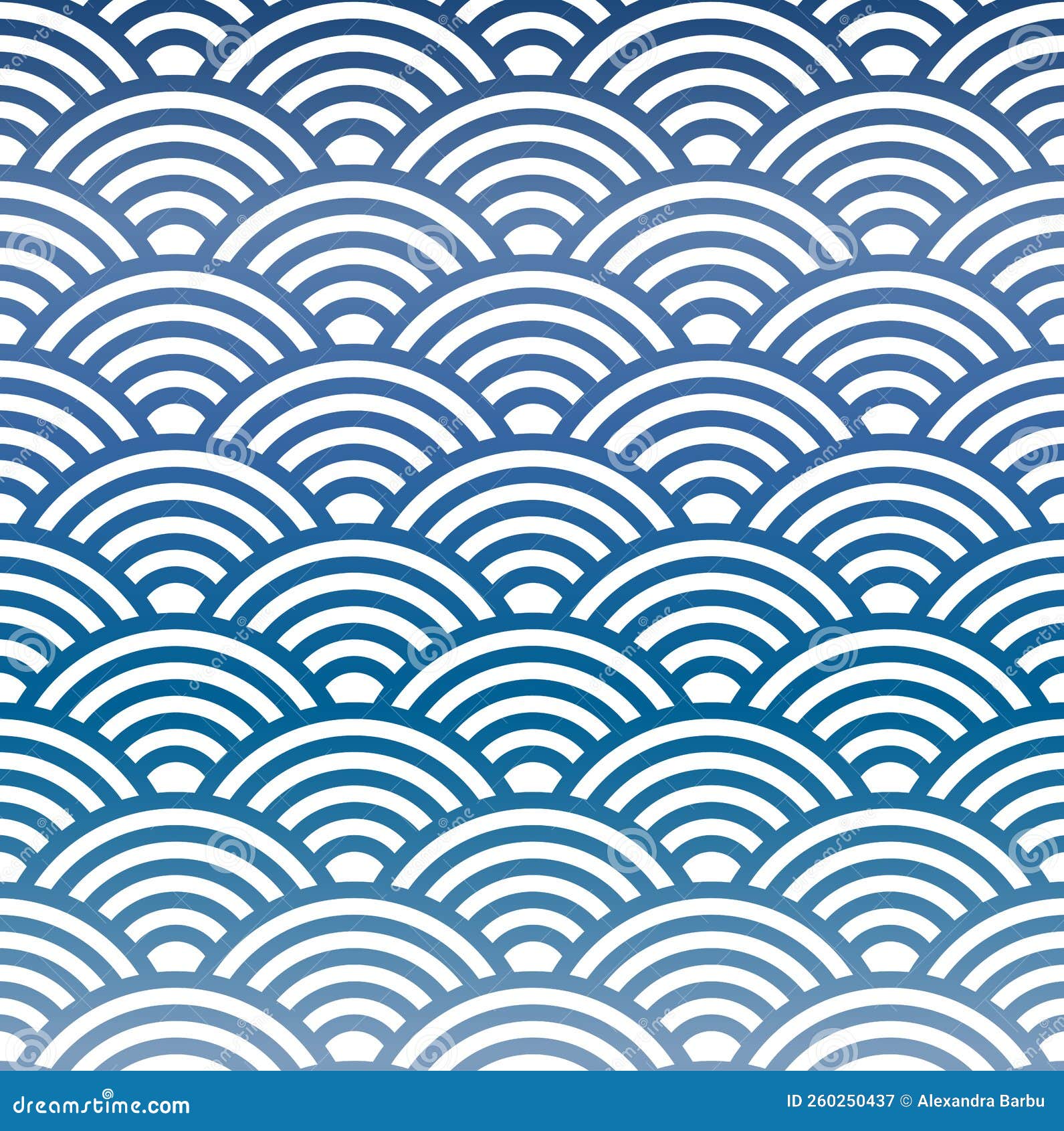 Water Waves Geometric Seamless Repetitive Vector Pattern Texture Stock ...