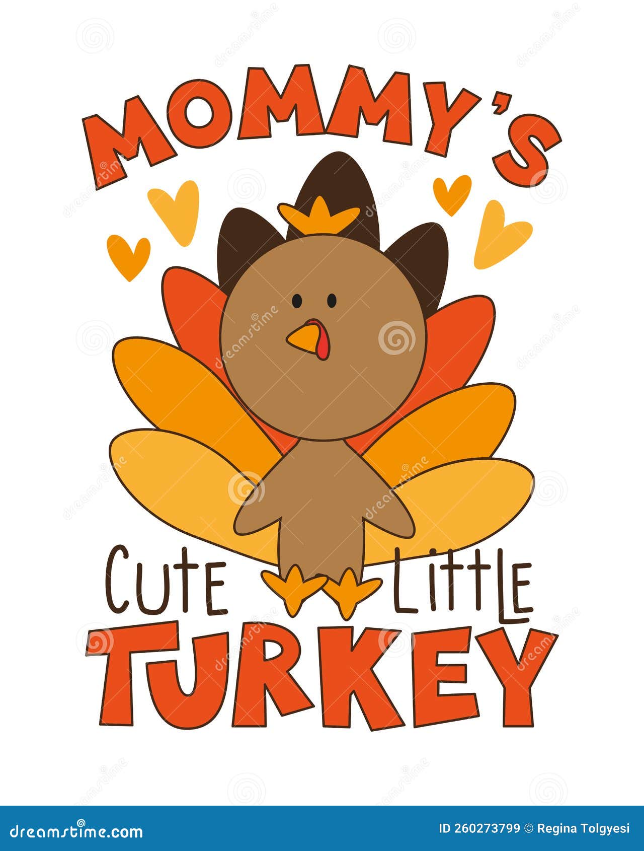 Mommy S Little Turkey - Cute Turkey Bird Stock Image - Image of blessed ...