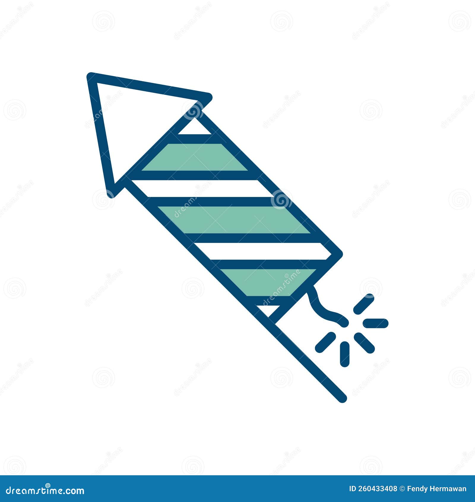 Fire Works Icon Vector Design Template in White Background Stock Vector ...