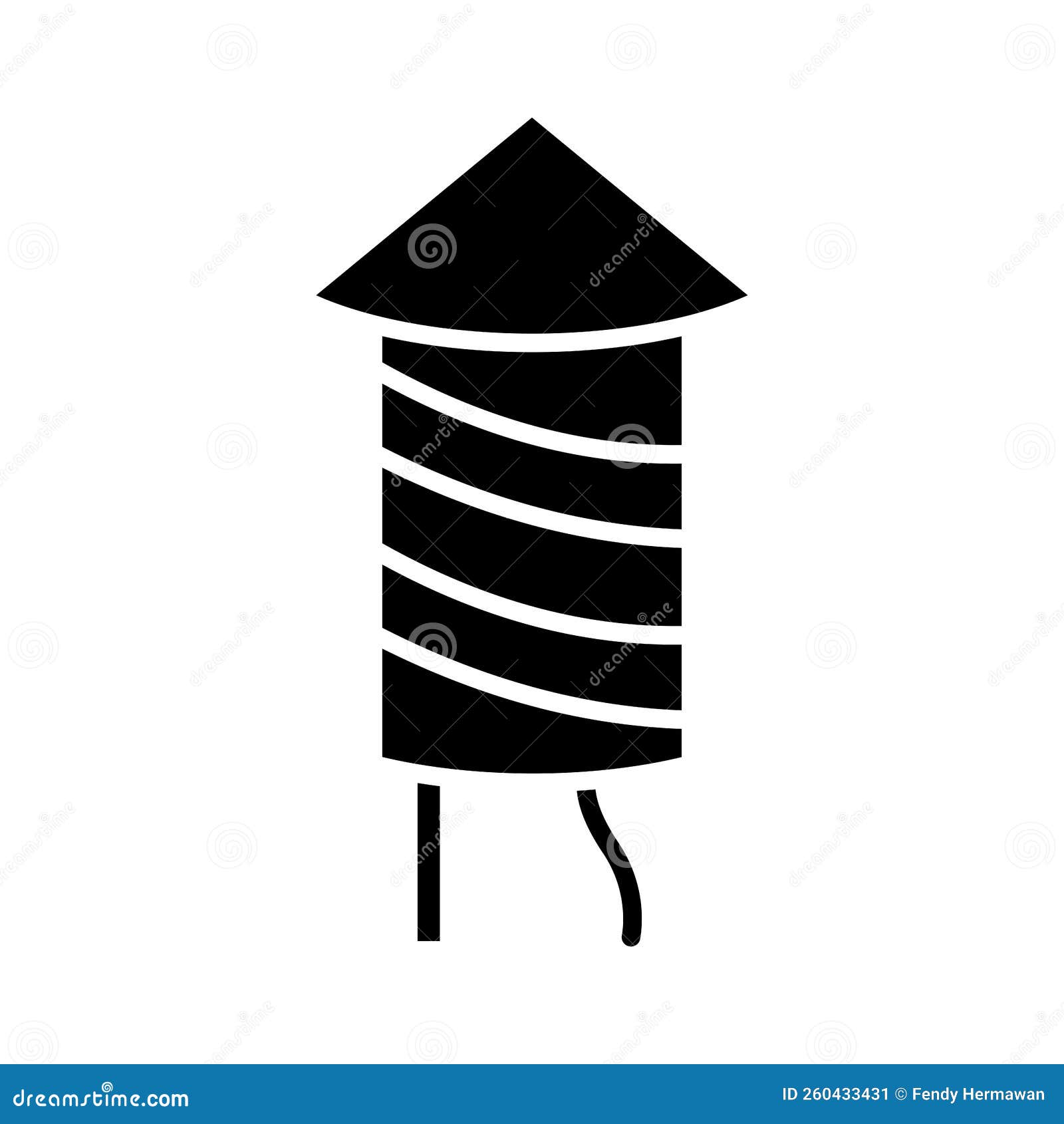 Fire Works Icon Vector Design Template in White Background Stock ...