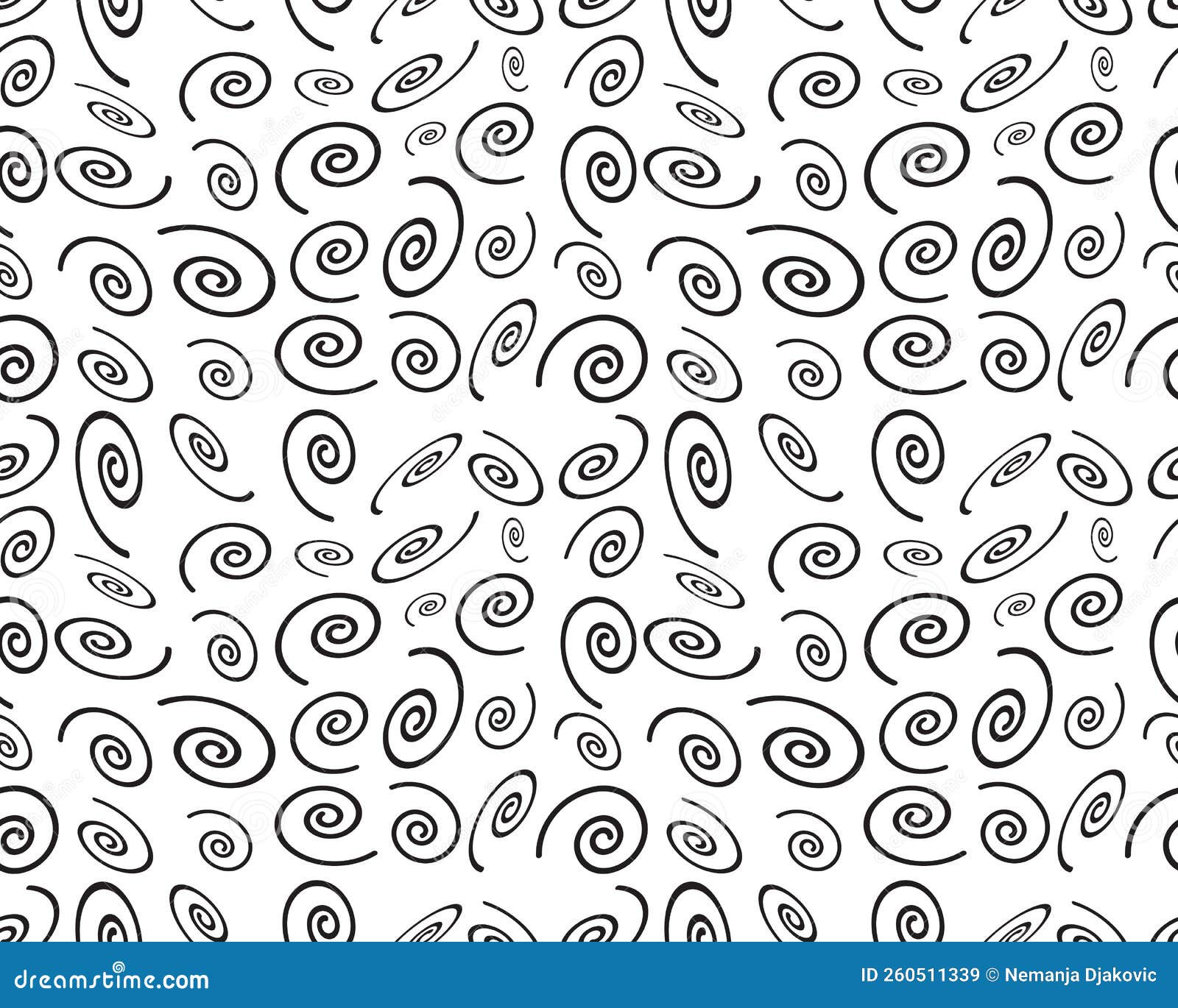 Seamless spiral pattern stock illustration. Illustration of abstract ...
