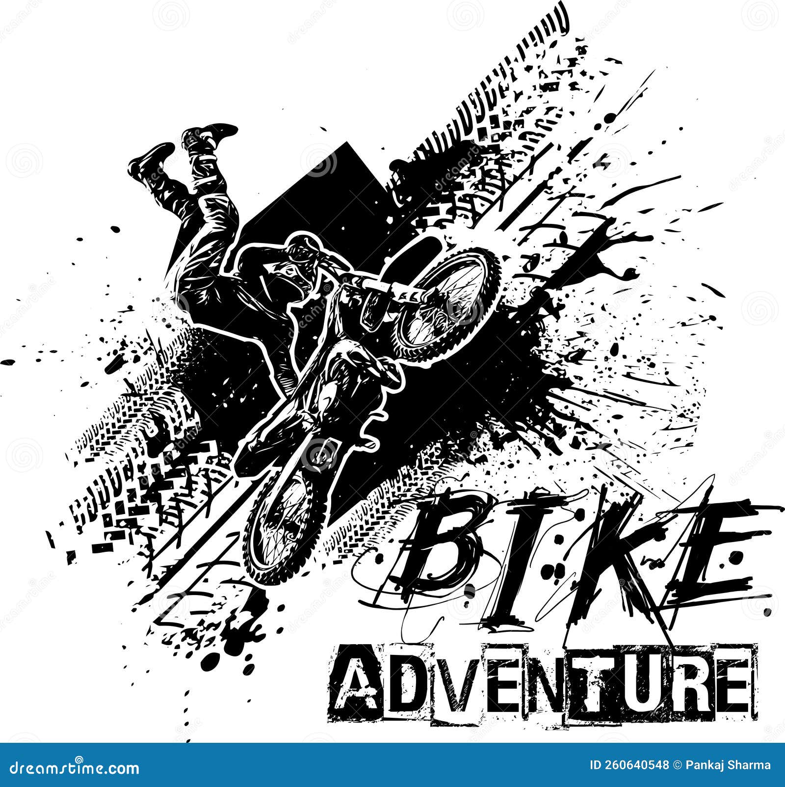 Bike Stunt Logo, Motorcyclist Stuntman Male Character, Stock Vector ...