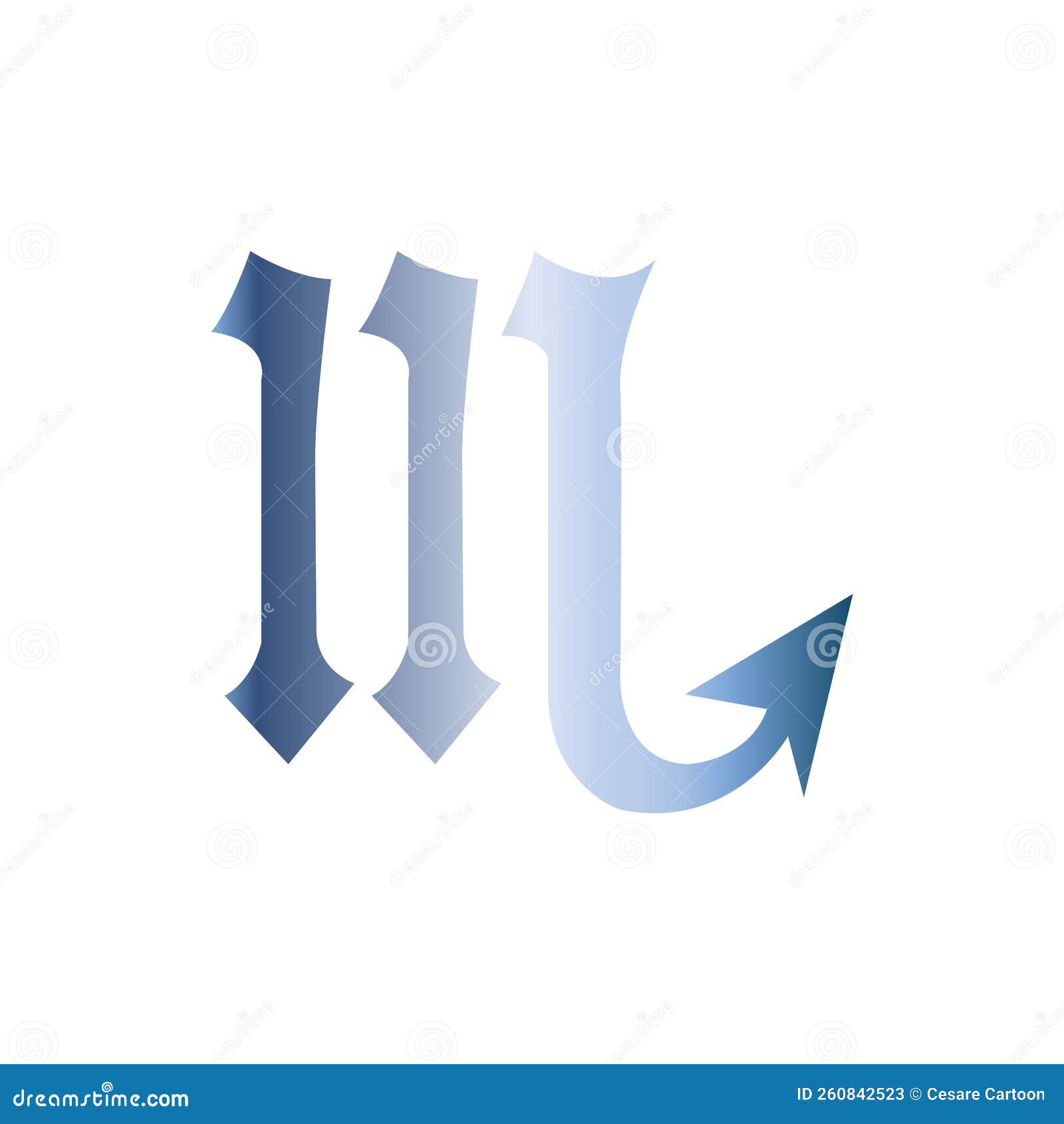 Shiny Zodiac Symbol Scorpio Stock Vector - Illustration of horoscope ...