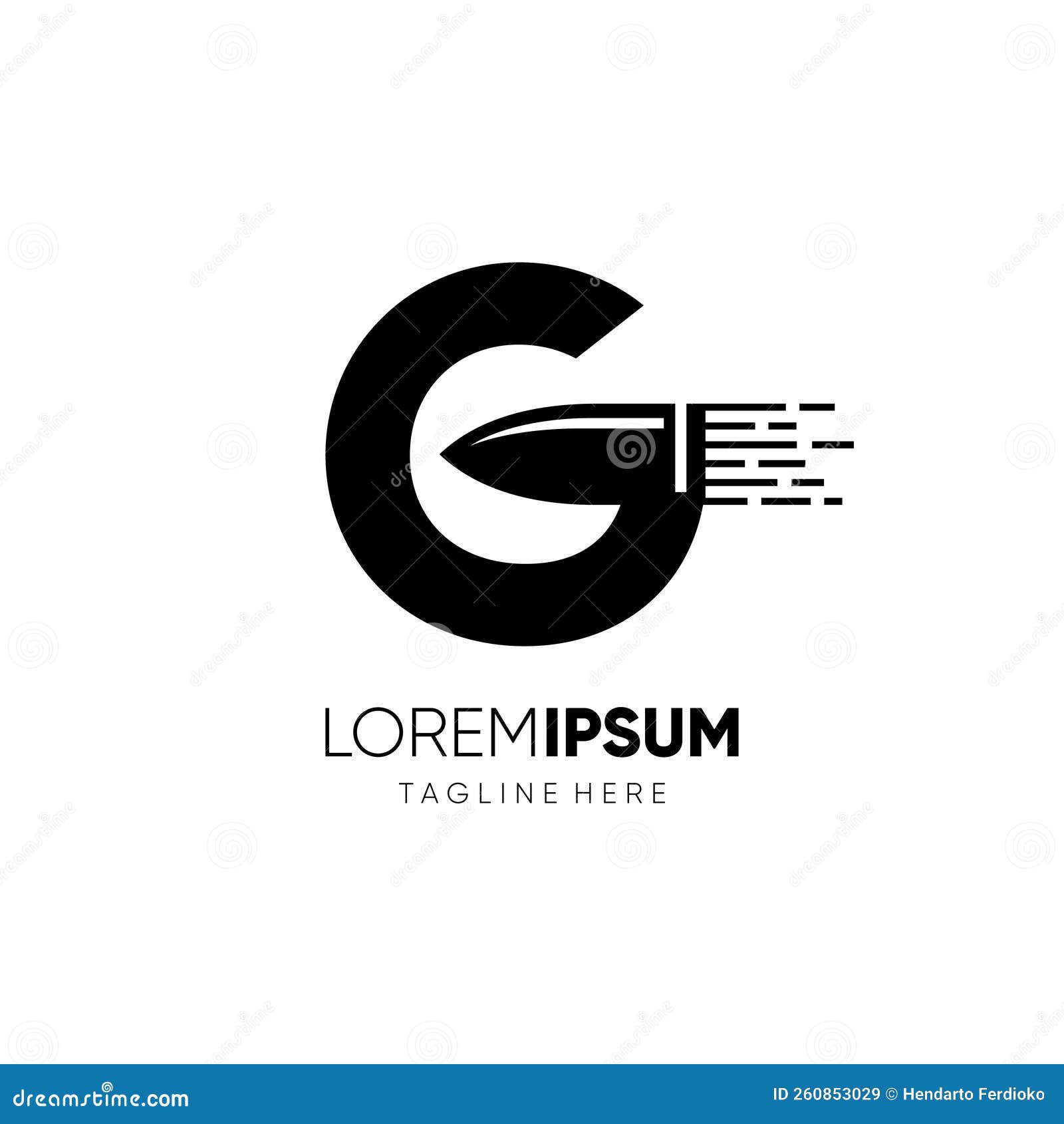 Letter G Bullet Logo Design Vector Icon Graphic Emblem Illustration ...
