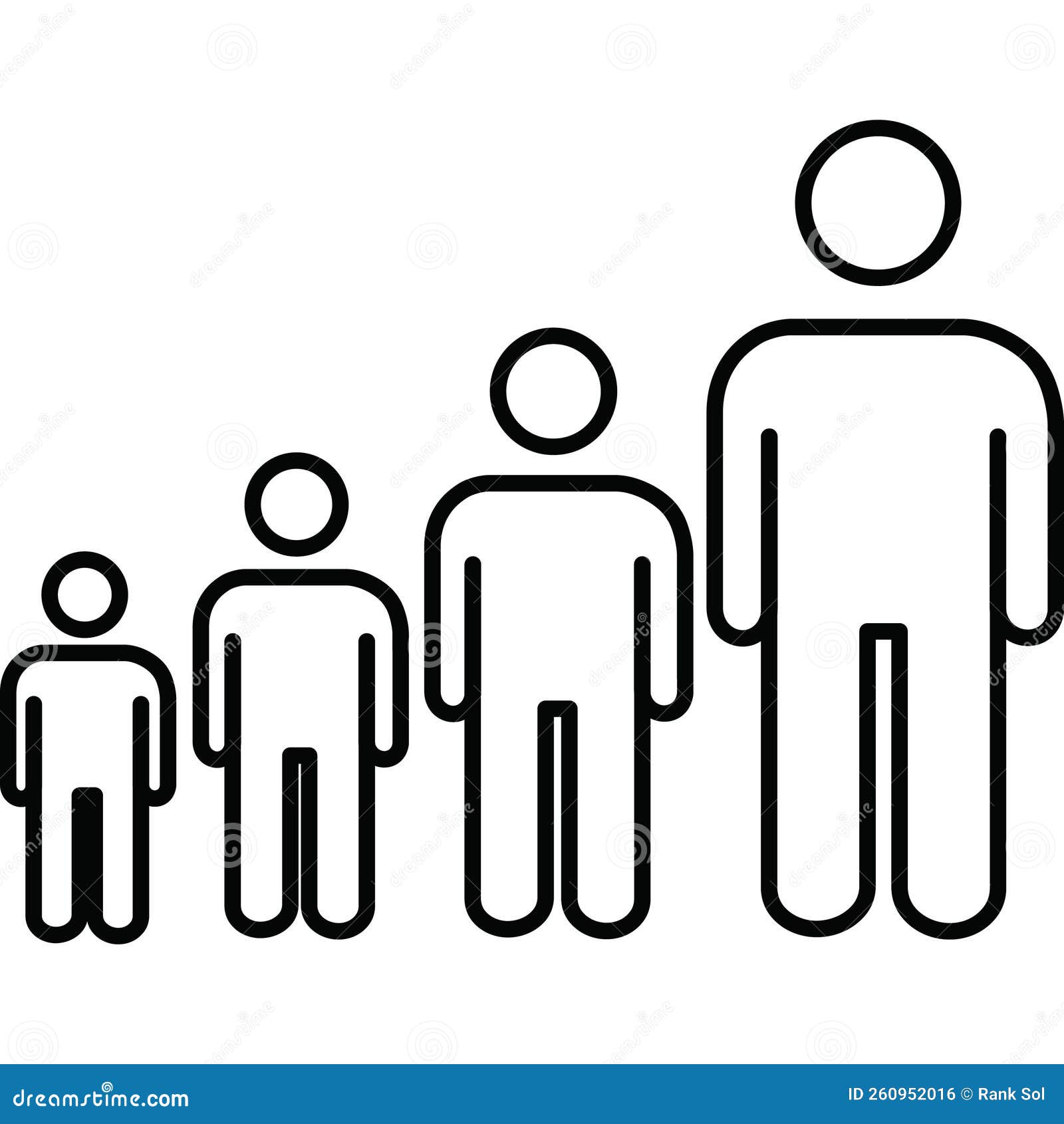 Population Which Can Easily Modify or Edit Stock Illustration ...