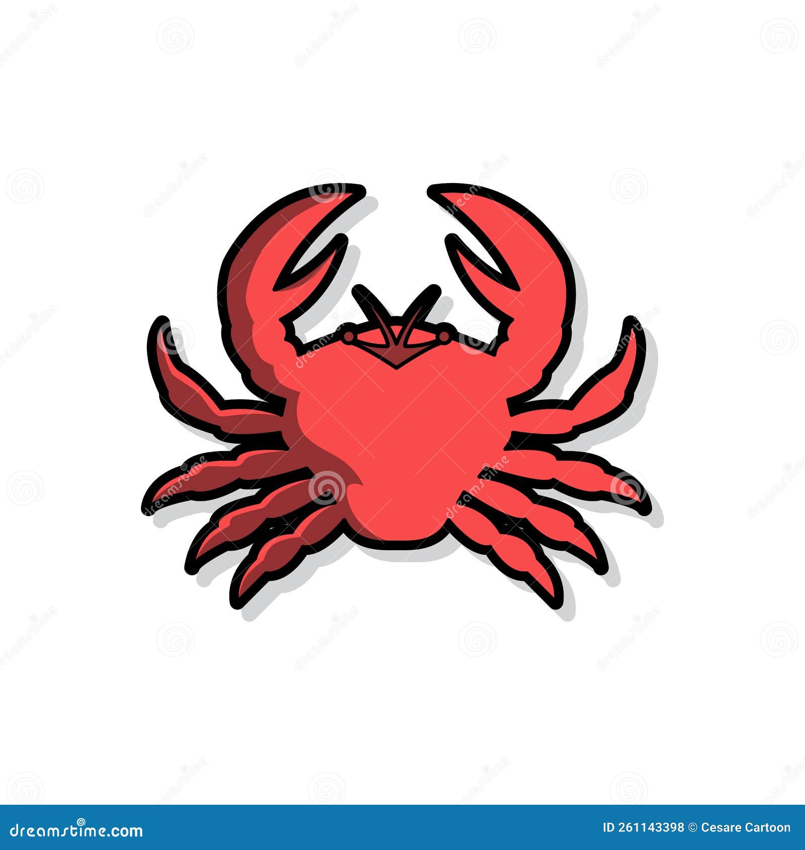 Cartoon cancer stock vector. Illustration of mascot - 261143398