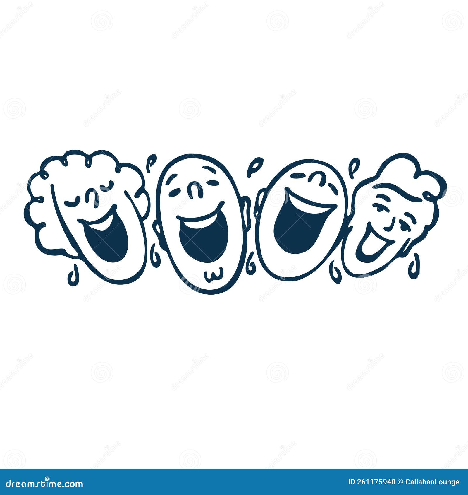 Vintage Style Clip Art Inspired by Mid-century Illustrations - People ...