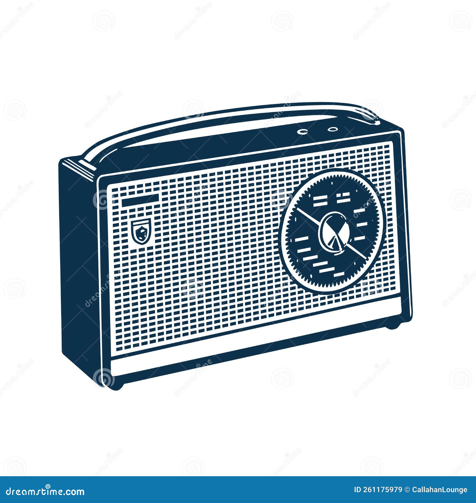 Radio Clip Art, Black Radio Flat Icon Vector Illustration, Fm Radio ...