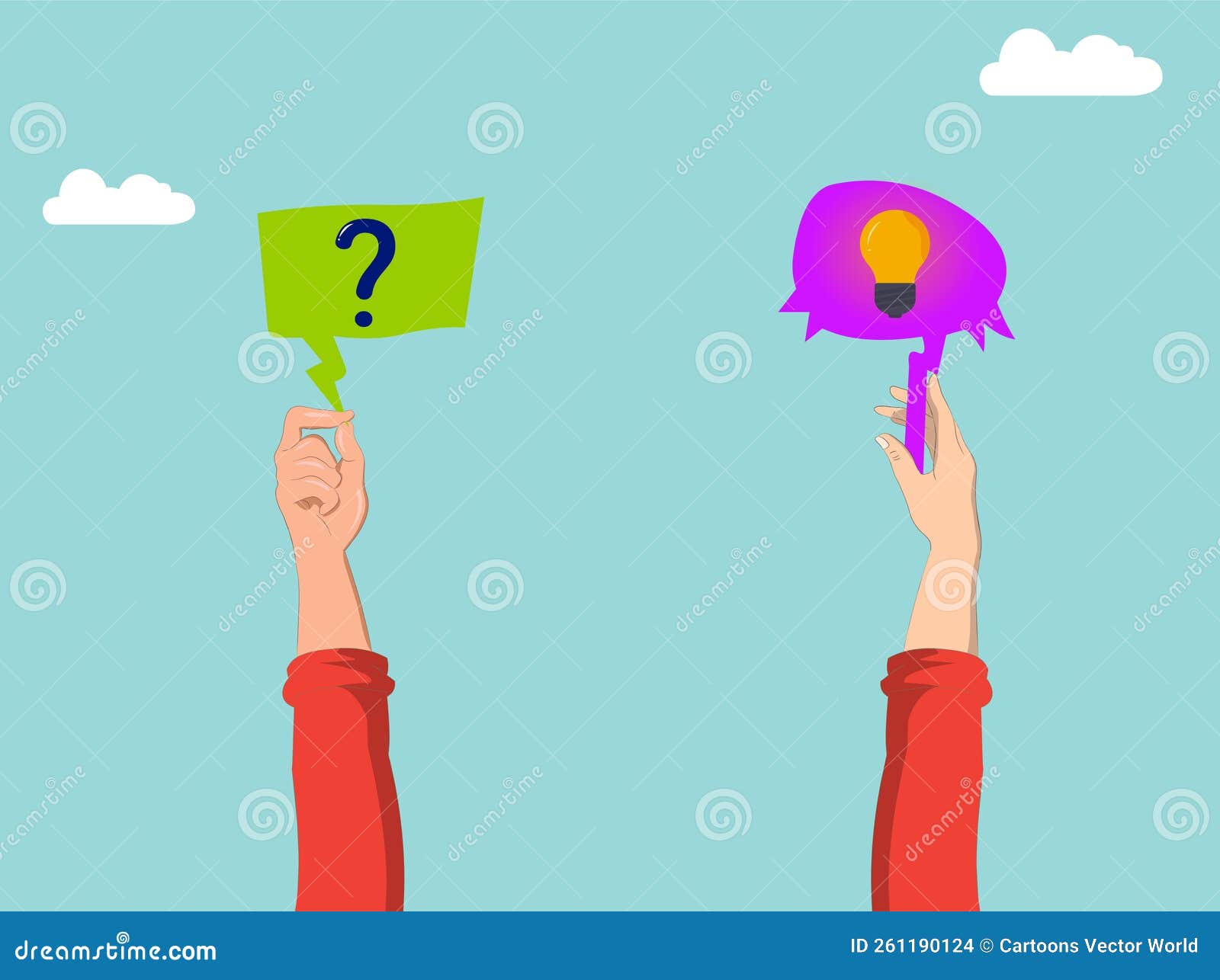 QUESTION And REPLY Antonyms Word Card, Opposites Concept. Flashcard For ...