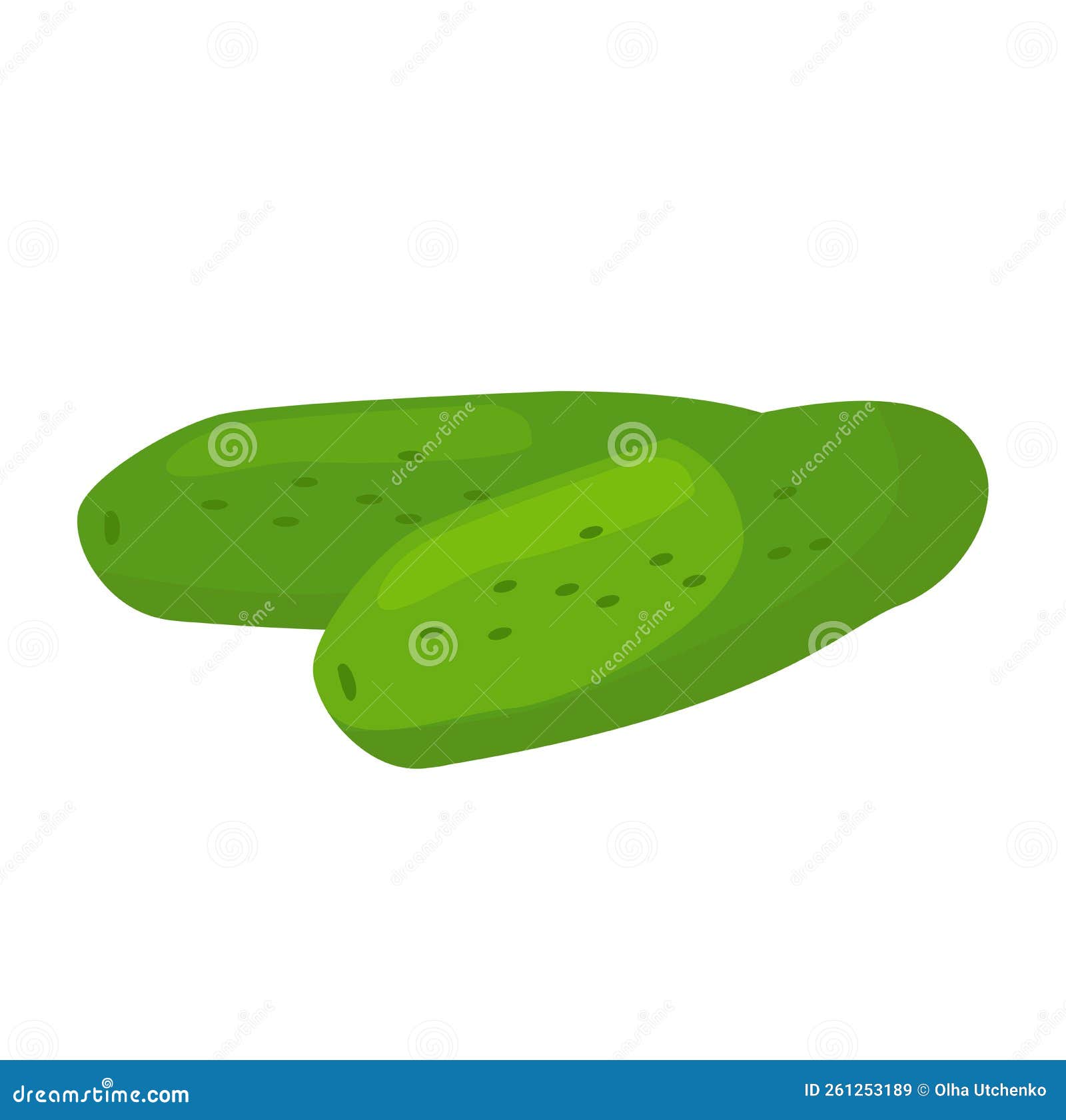 Print. Cartoon Cucumbers. Farm Vegetable. Healthy Food. Vegan Food ...