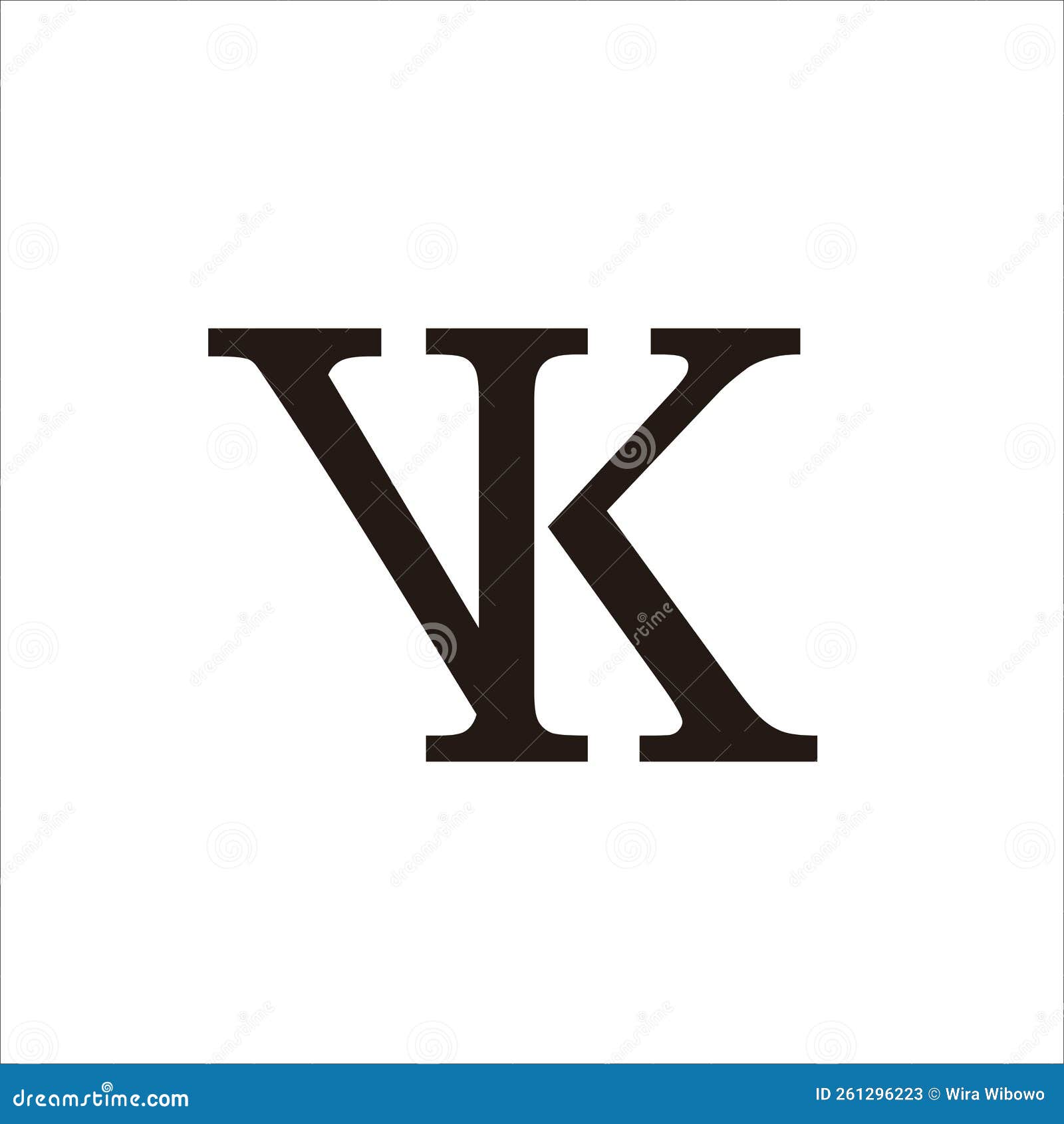 Print VK Letter Logo Design for Your Brand, Name and Company Identity ...