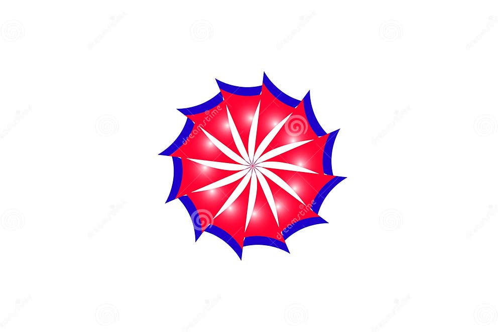 Abstract Dynamic Shape Symbol Stock Illustration - Illustration of ...