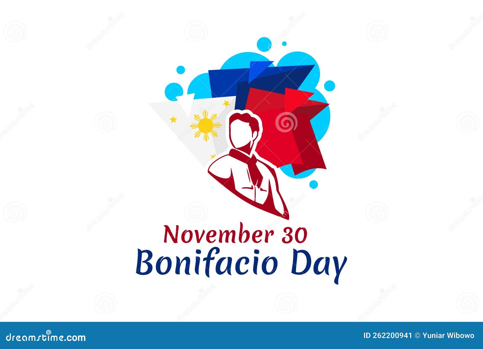November 30, Happy Bonifacio Day Vector Illustration. Stock Vector ...