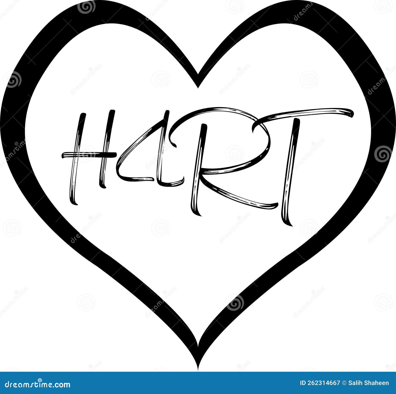 Jpg Image with Svg Cut File the Picture of the Hart Stock Illustration ...