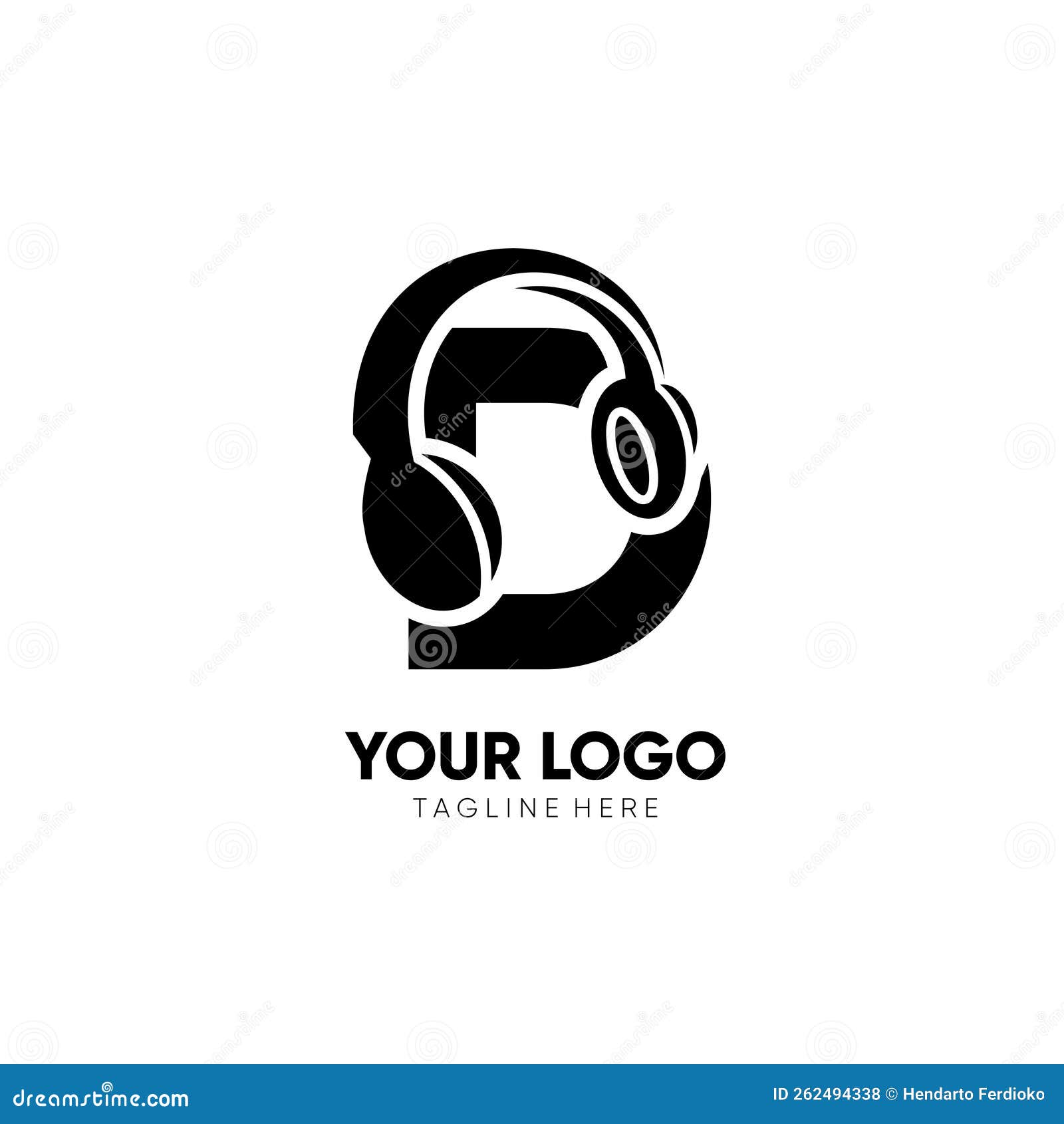 Headphone Logo Design