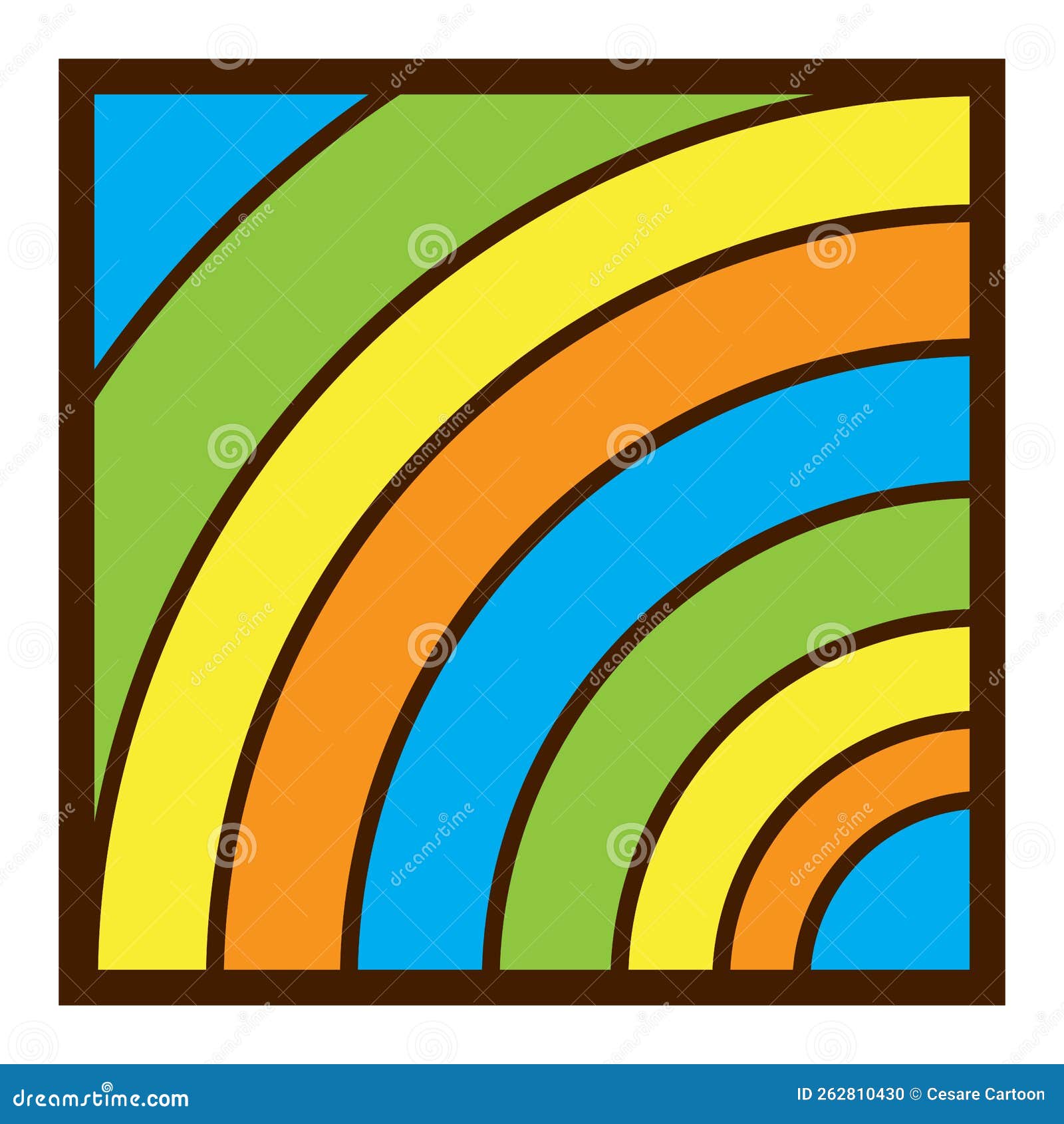 Cartoon texture stock vector. Illustration of abstract - 262810430