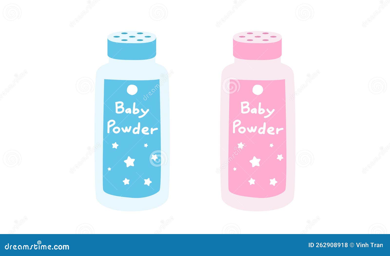 Baby Powder Bottle Clipart Vector Illustration | CartoonDealer.com ...