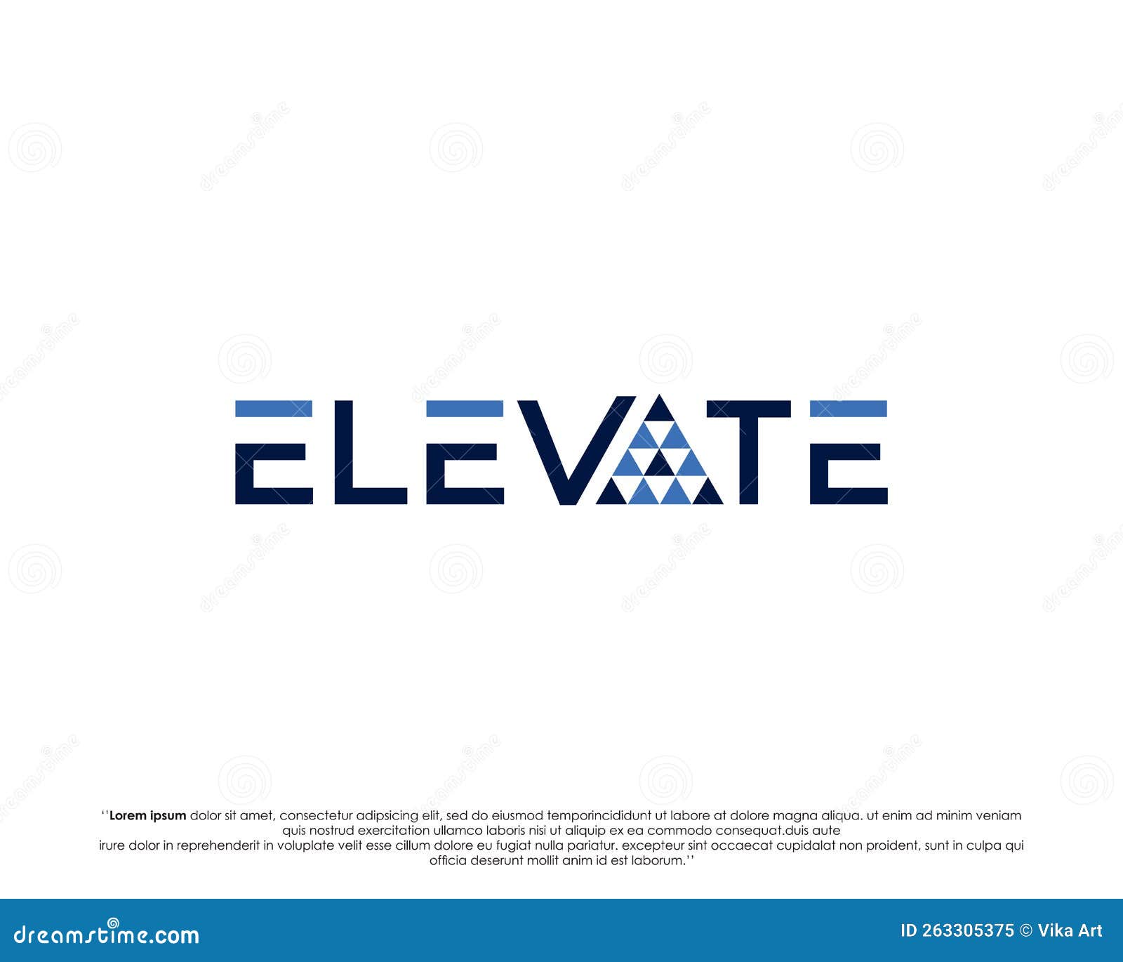 ELEVATE Modern Logo Vector TYPOGRAPHY for Download Stock Vector ...