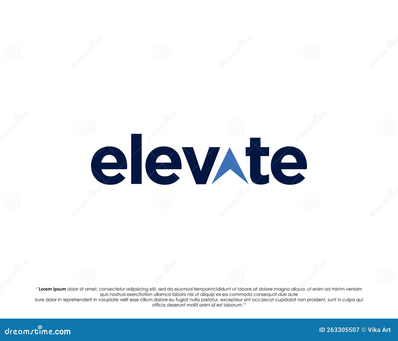 ELEVATE Modern Logo Vector TYPOGRAPHY for Download Stock Vector - Illustration of internet ...