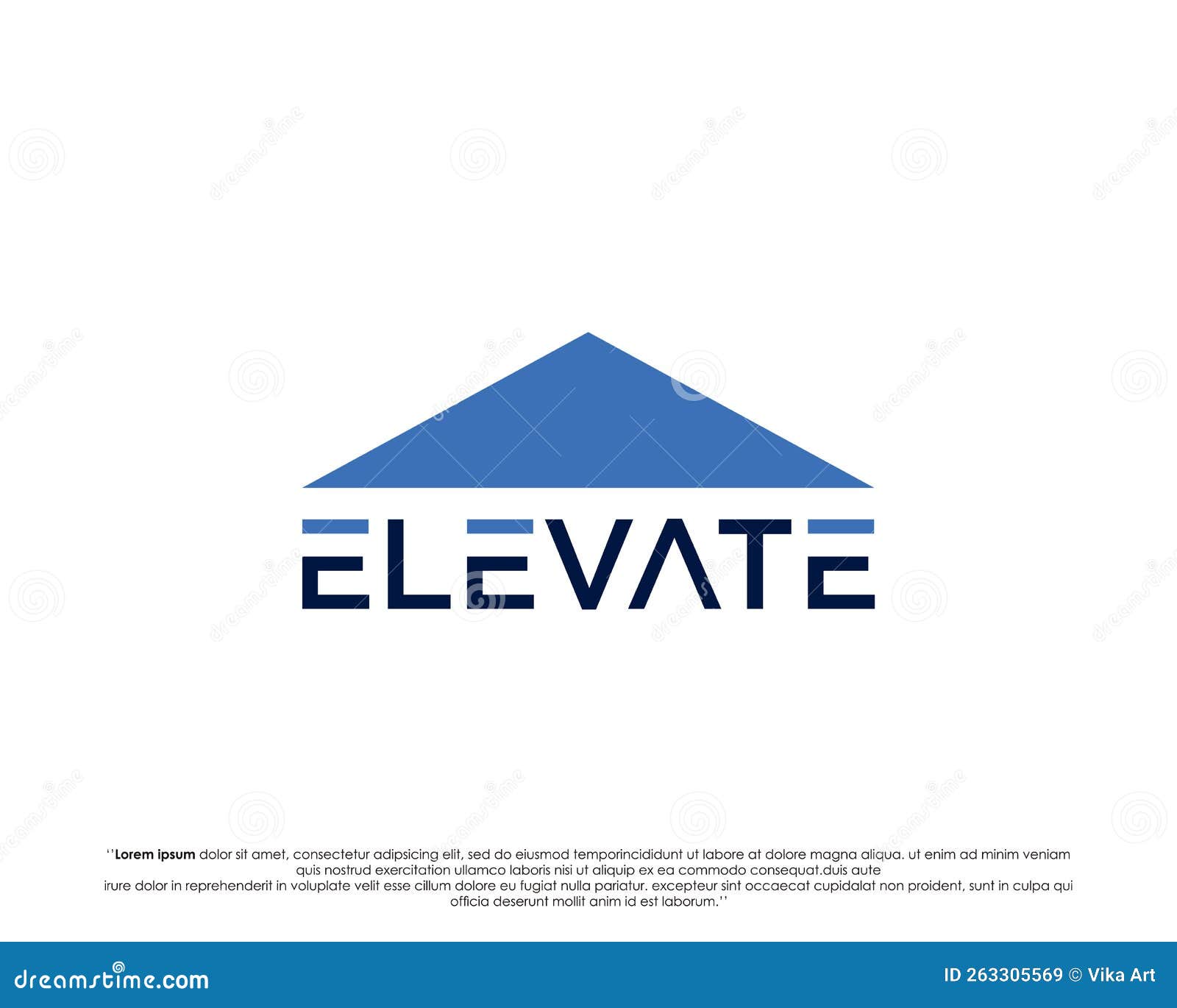ELEVATE Modern Logo Vector TYPOGRAPHY for Download Stock Vector ...