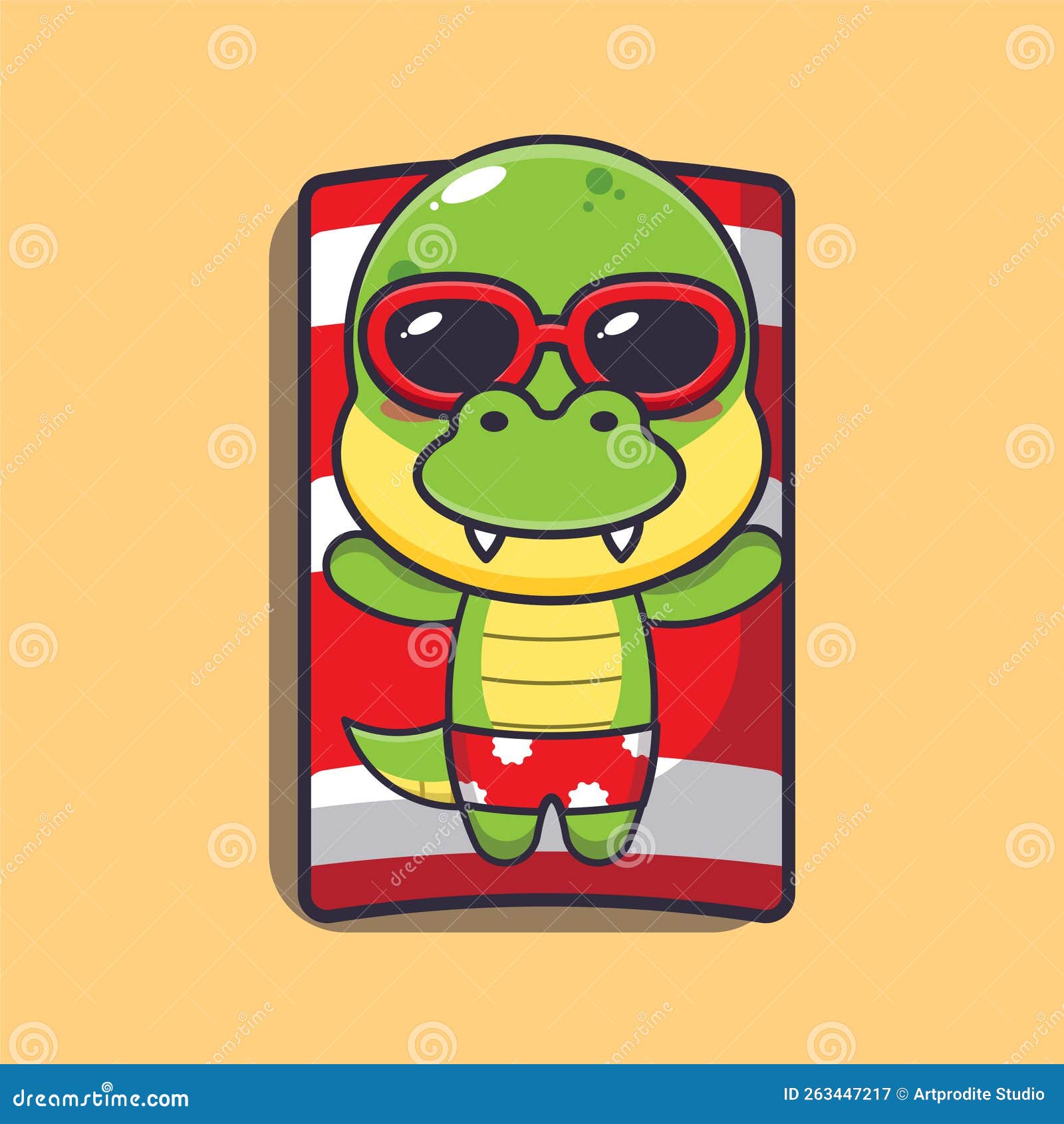 Dino Sleep Masks Set. Cute Dinosaur Eye Mask, Vector Set Illustration ...