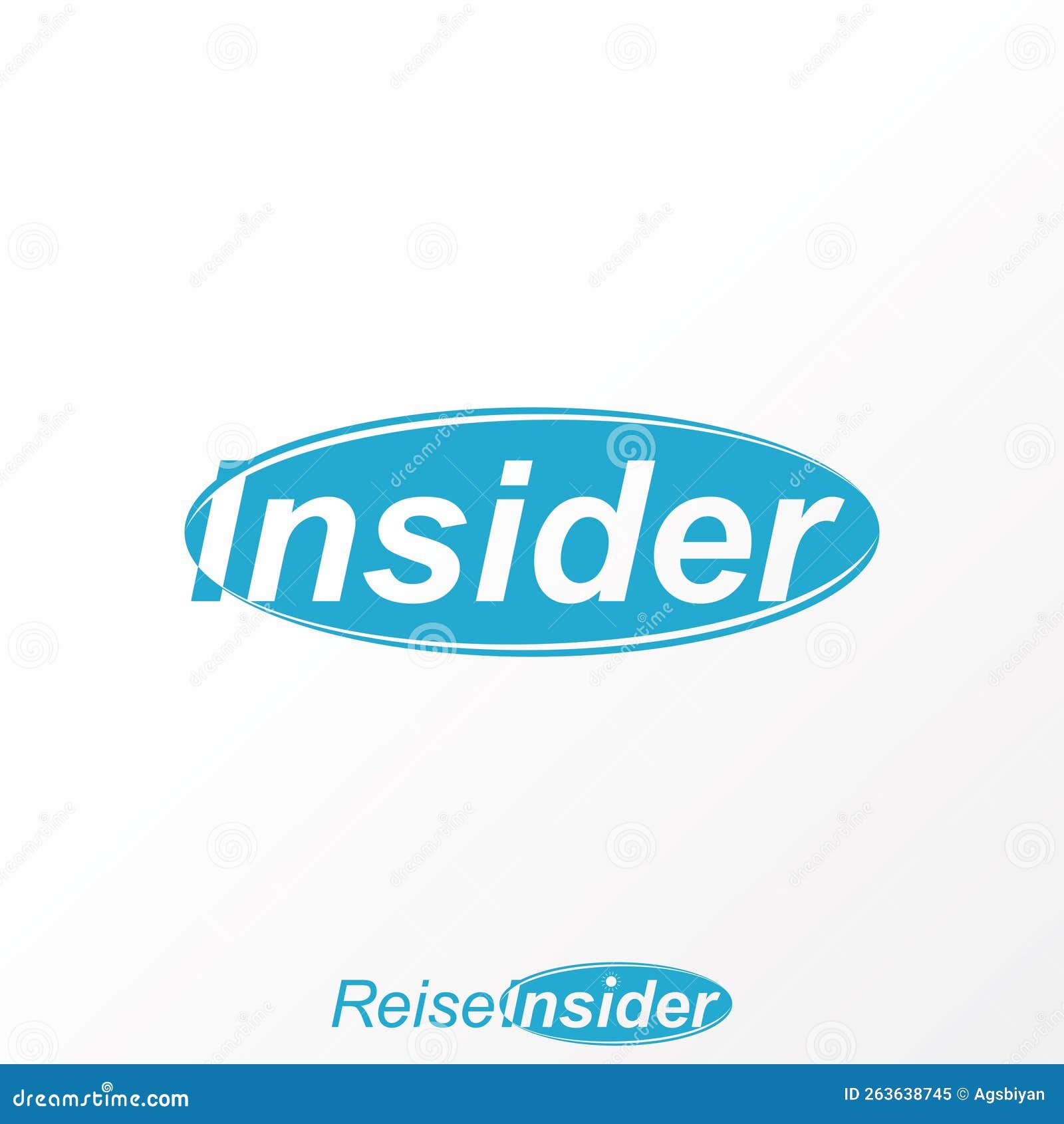 Letter or Word INSIDER Sans Serif Font Inside Ellipse Around. Related ...