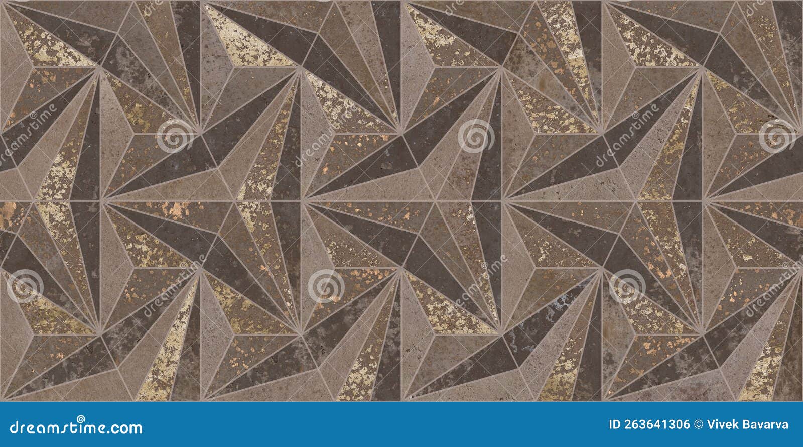 3d Digital Wall Tiles and Bathroom Tiles. Stock Illustration ...