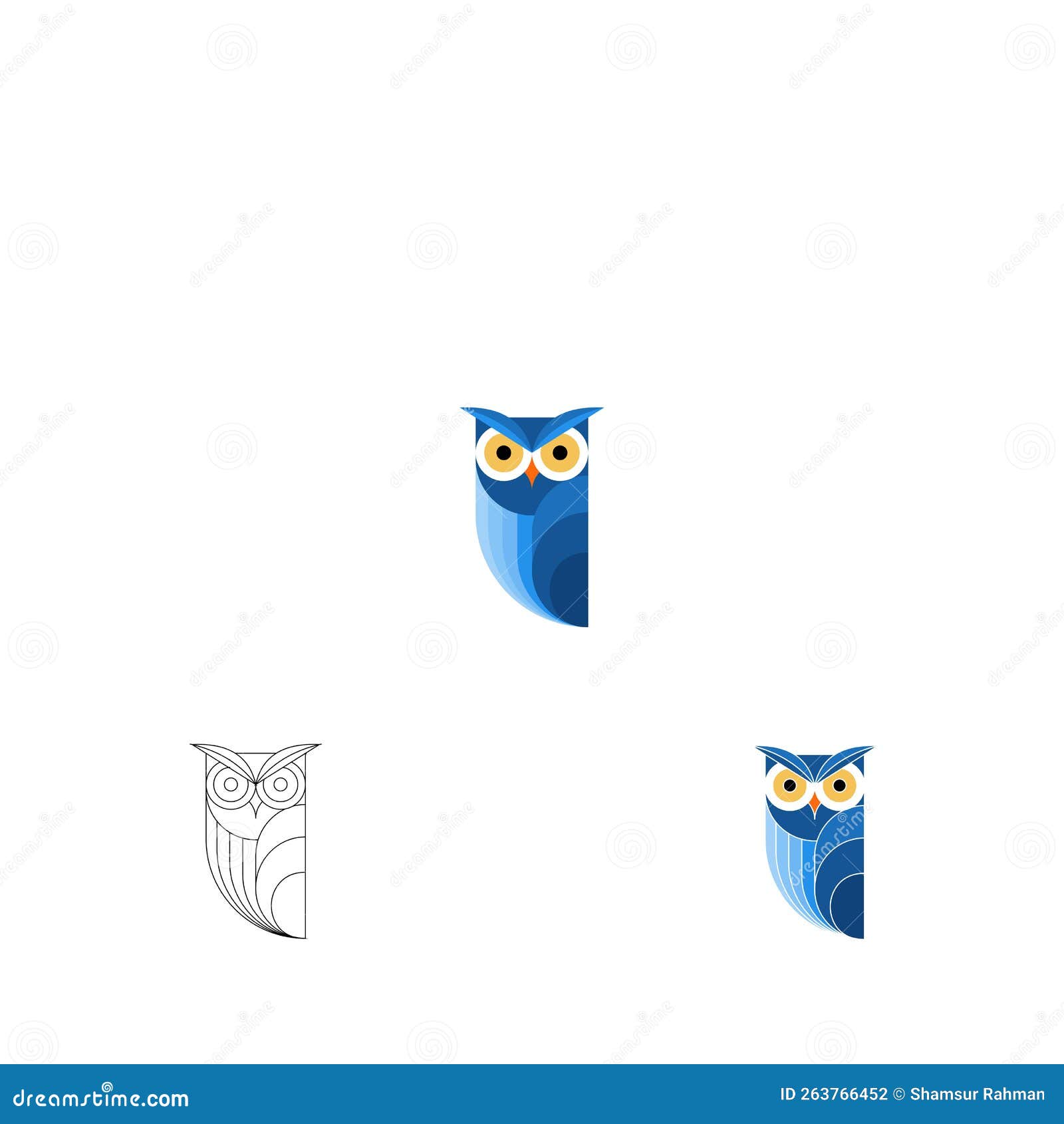 Owl Logo Icon Shield Wing Creative Modern Design. Owl Logo with Leaf ...