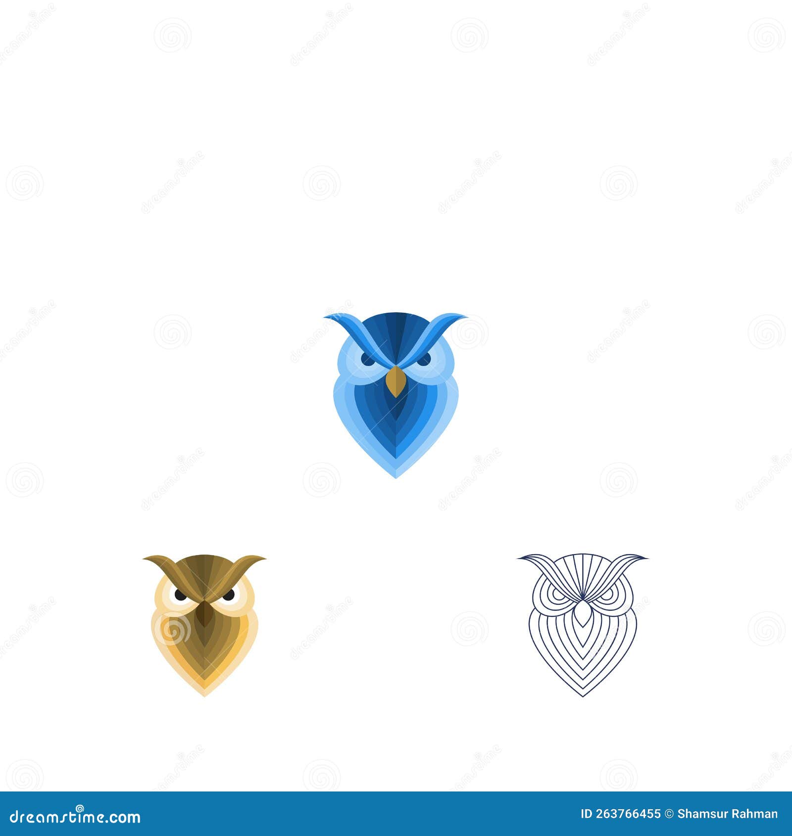 Owl Logo Icon Shield Wing Creative Modern Design. Owl Logo with Leaf ...