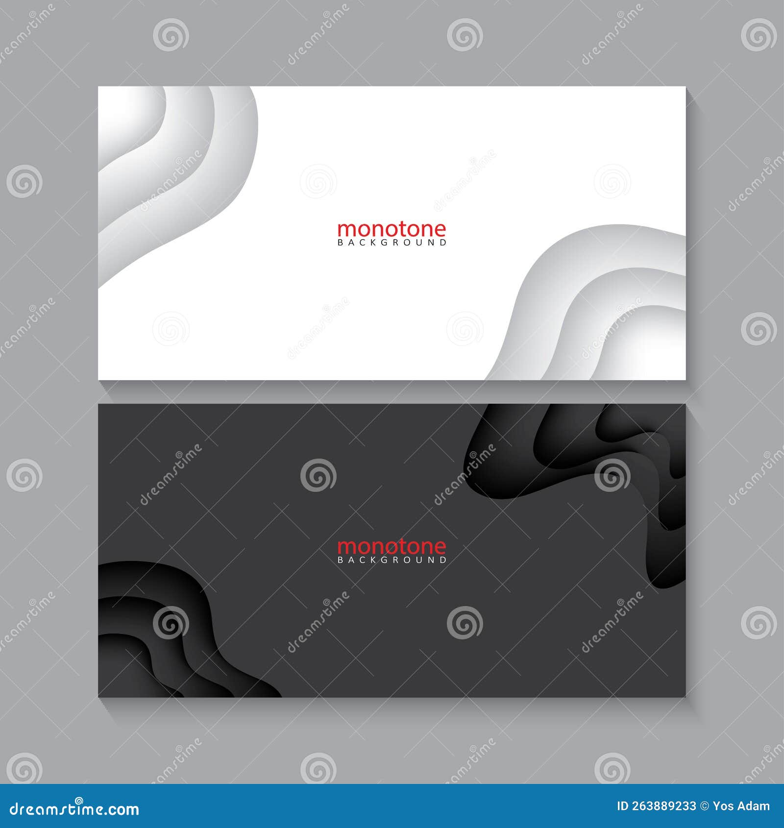 Monotone Black and White Background Vector Illustration Stock Vector ...