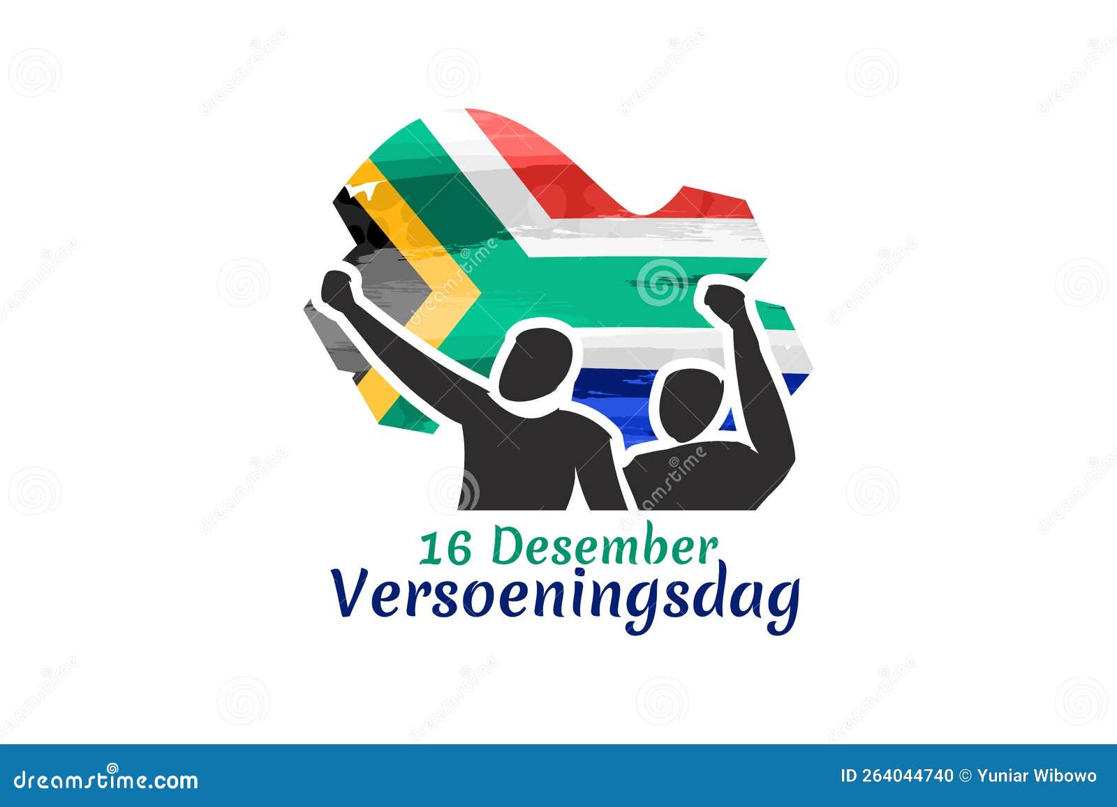 Translation: December 16, Reconciliation Day. Happy Reconciliation Day ...