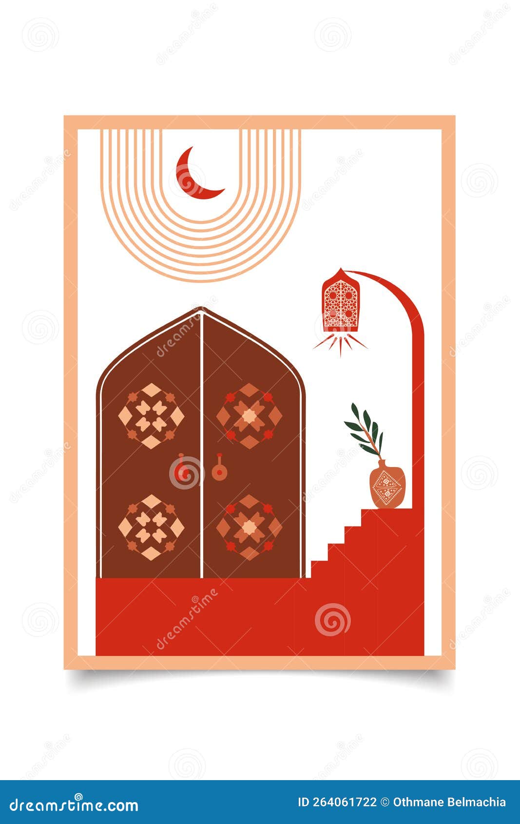 Minimalist Islamic Arabic Style. Moroccan Scene. A Moroccan Palace ...