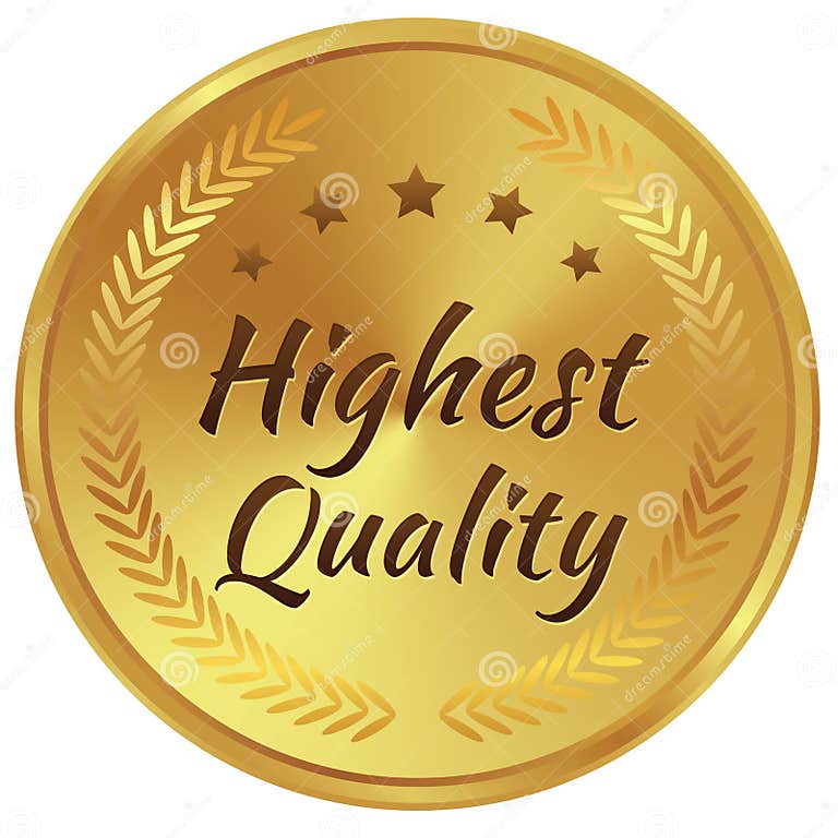 Gold Shield Shape Icon. 3D Golden Emblem Sign Isolated on White ...