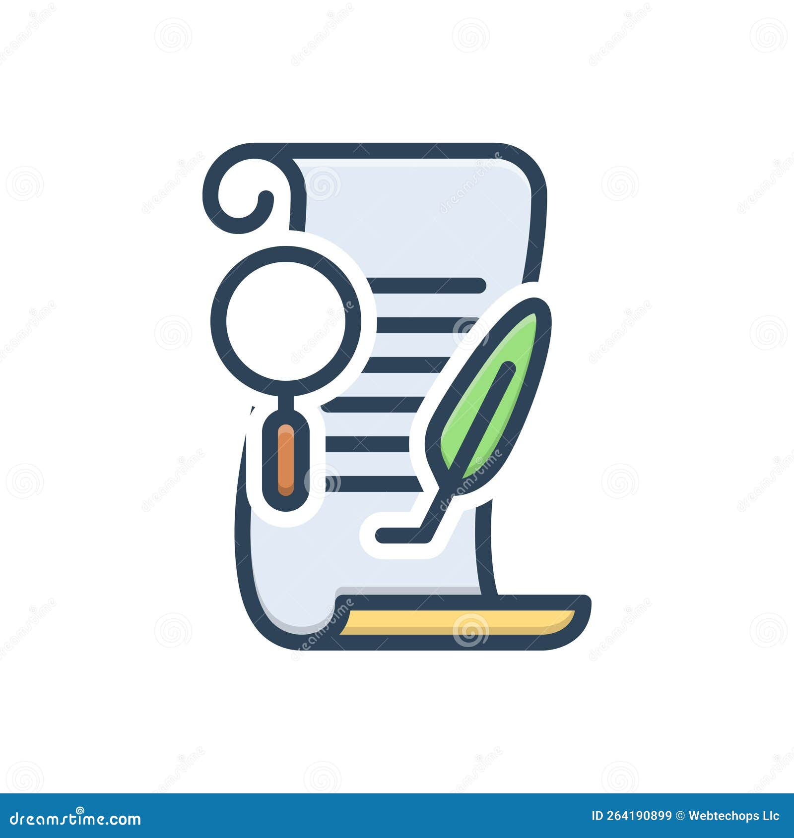 Mix Icon For Revisions, Book And Amendment Royalty-Free Stock Image ...