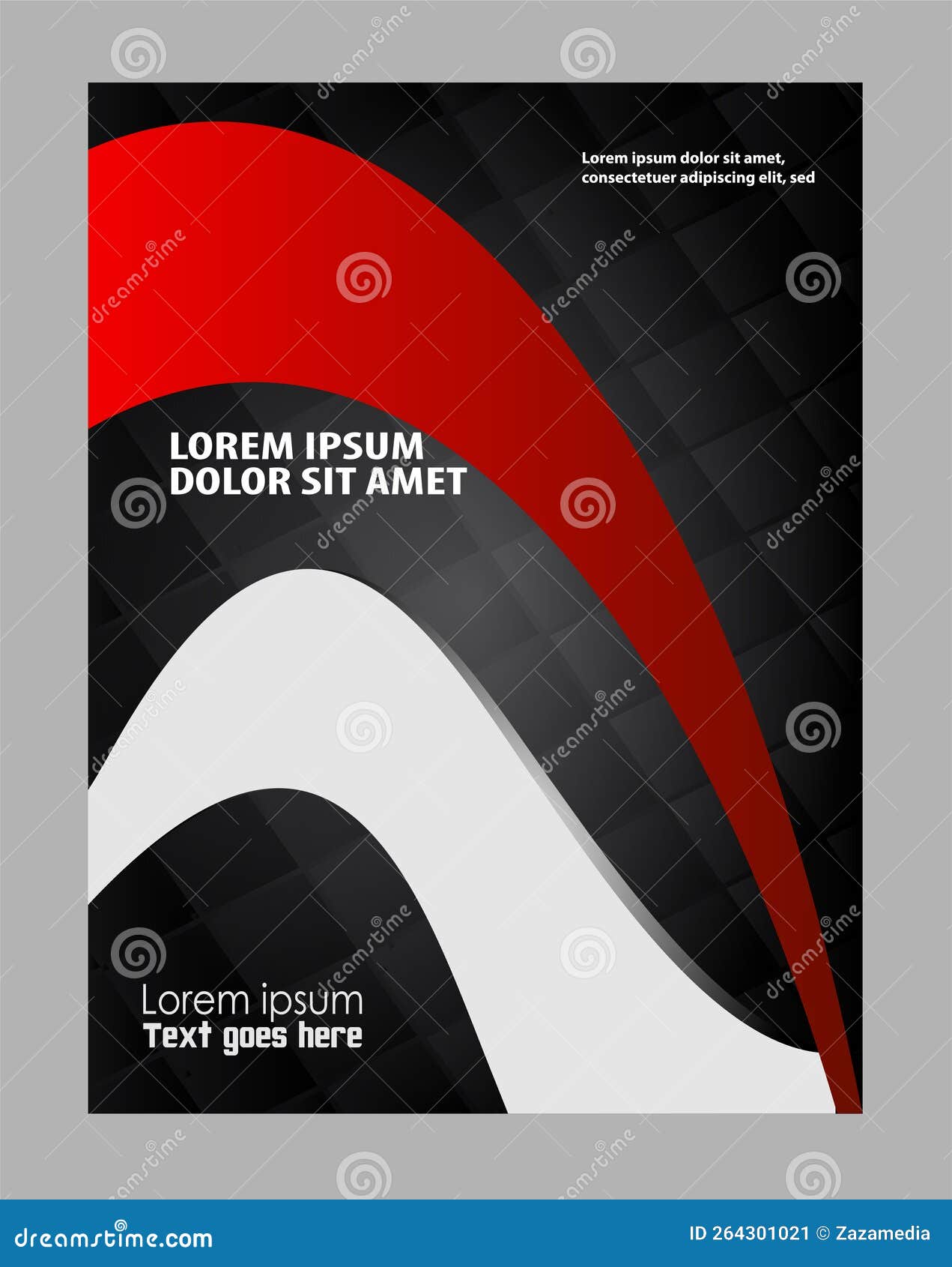 Stylish Presentation of Business Poster, Flyer Layout Template Stock ...