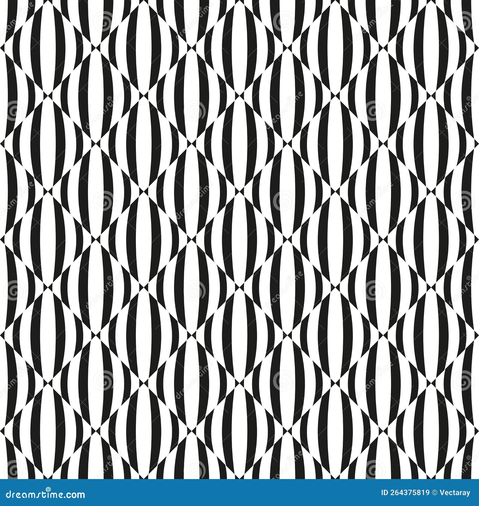 Seamless Bulge Illusion Pattern. Vector Illustration | CartoonDealer ...