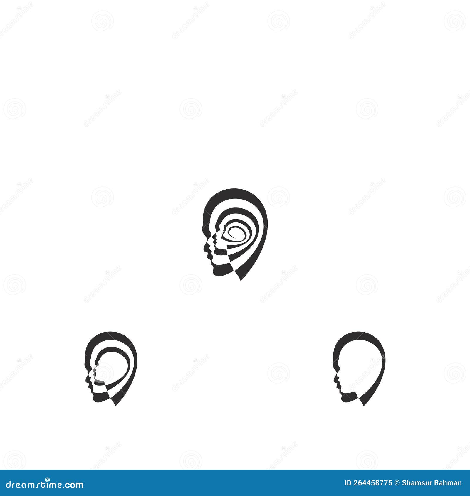 Human Face Inspired Logo Designs .Human Face Line Art Logo Designs ...