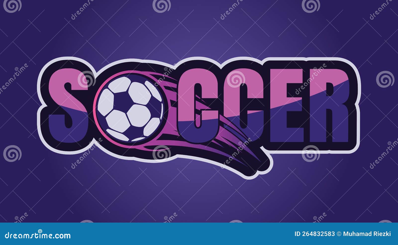 Football Text Effect Creative Concept Vector. Football Style and ...