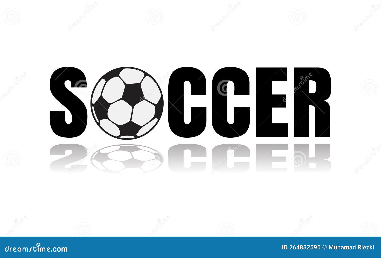 Football Text Effect Creative Concept Vector. Football Style. Stock ...