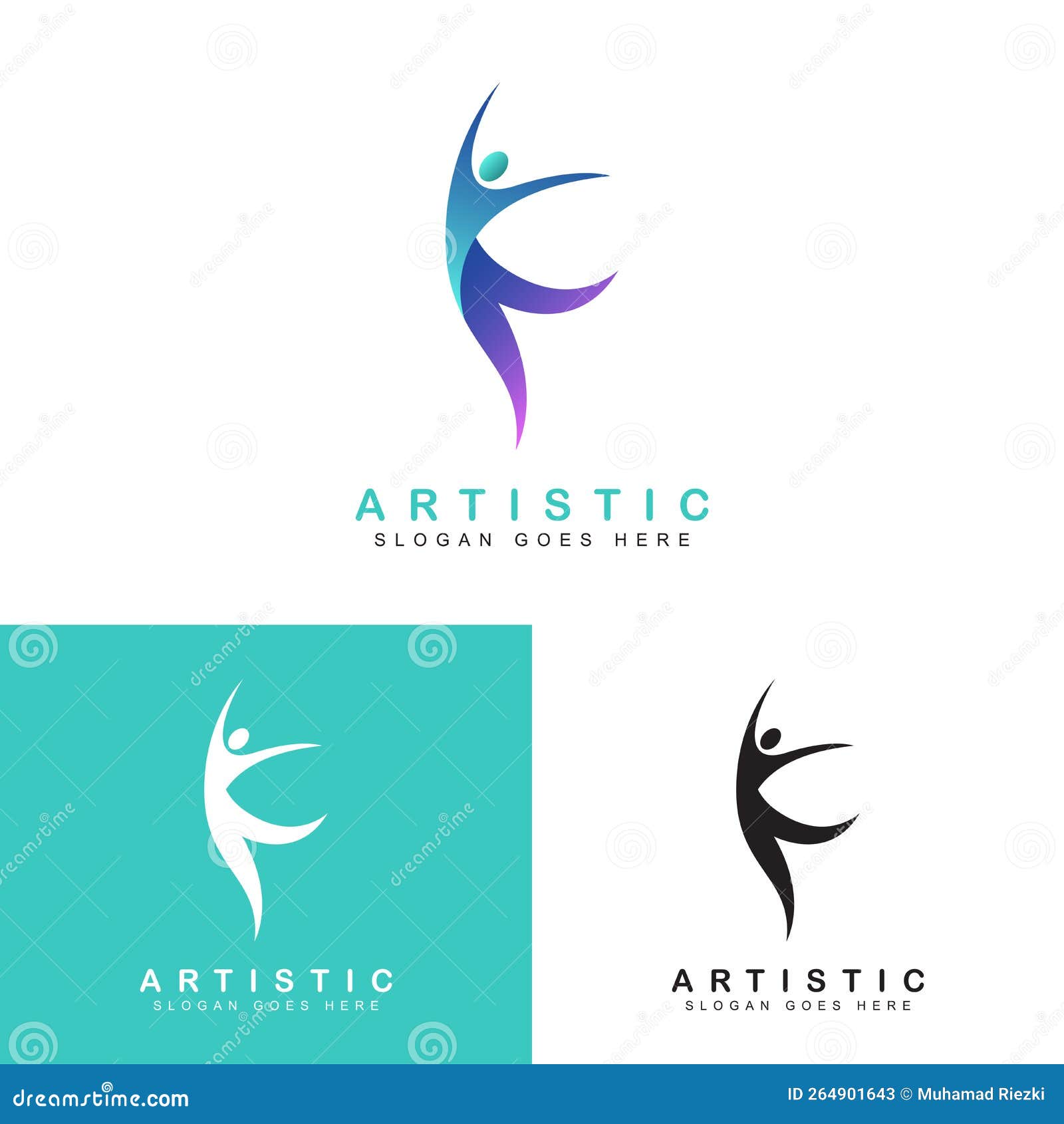 Dance Logo Creative Design. Dance Icon Abstract. Vector Illustration ...