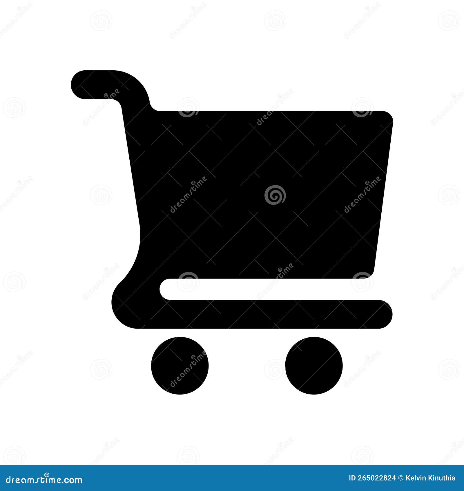 Shopping Cart Icon for Web User Interface Design Stock Vector ...