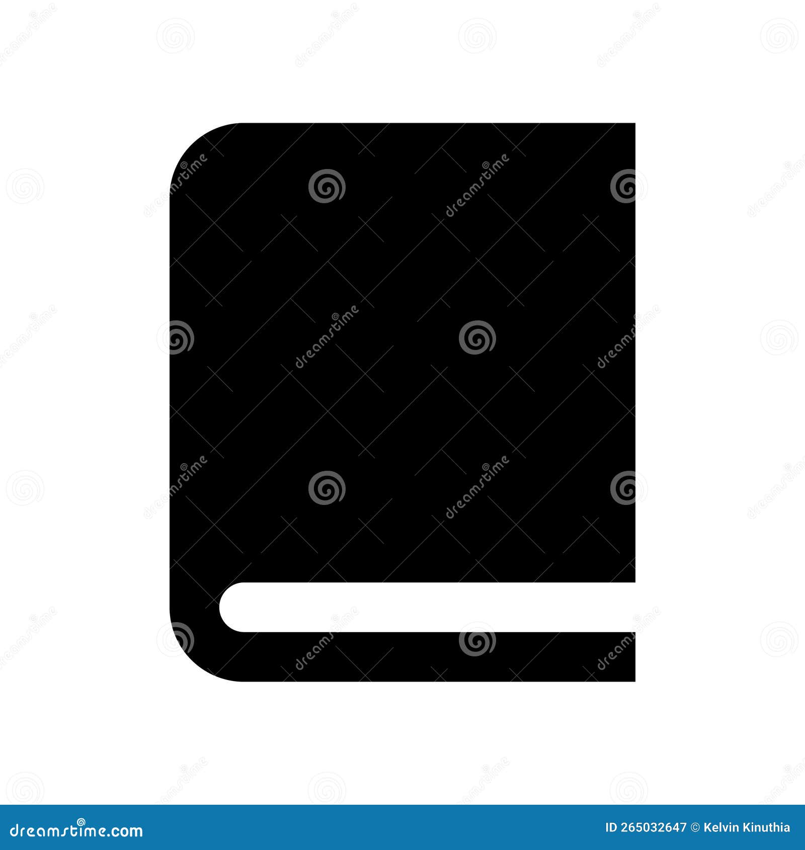 Book Icon for Web User Interface Design Stock Vector - Illustration of ...