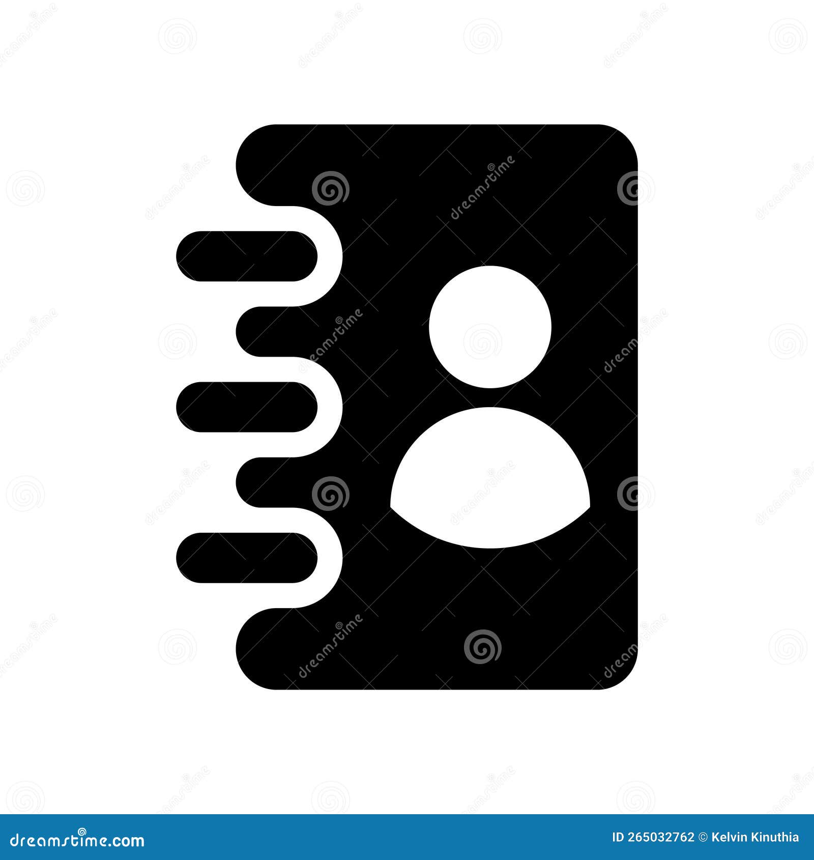 Notebook Icon for Web User Interface Design Stock Vector - Illustration ...