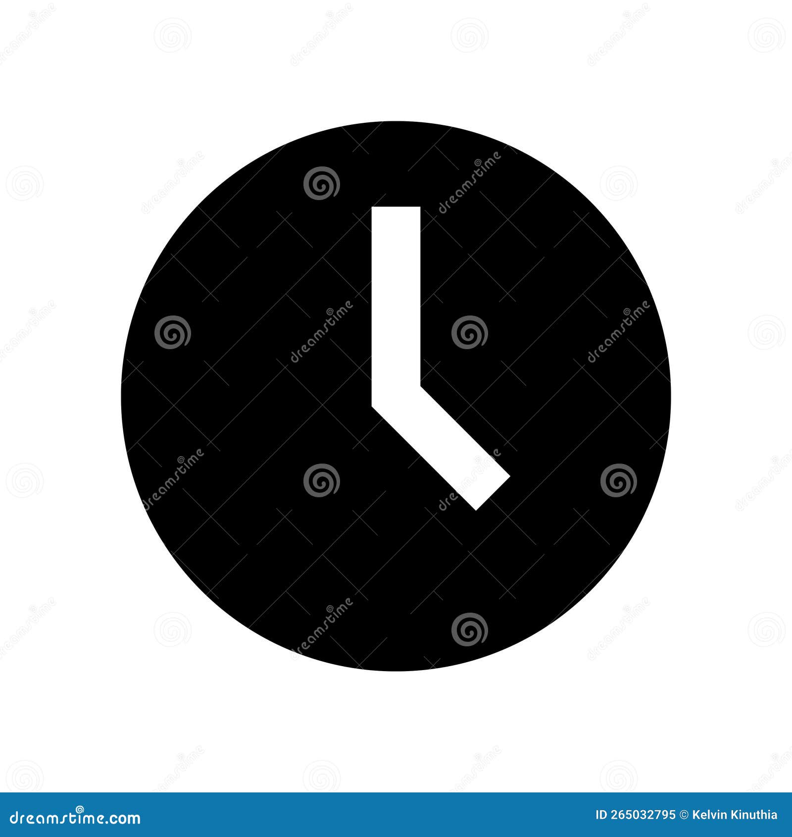 Alarm Clock Icon for Web User Interface Design Stock Vector ...
