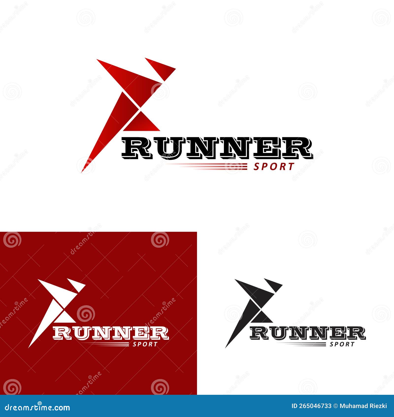 Running Logo Illustration Vector Template. Running Sign for Sport Logo ...