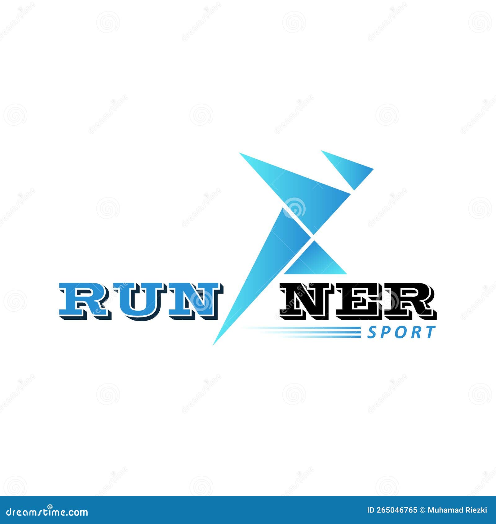 Running Logo Illustration Vector Template. Running Sign for Sport Logo ...