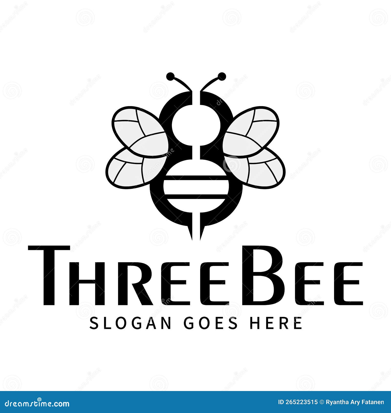 Creative Letter 3b Abstract Logo Vector Template Stock Vector ...